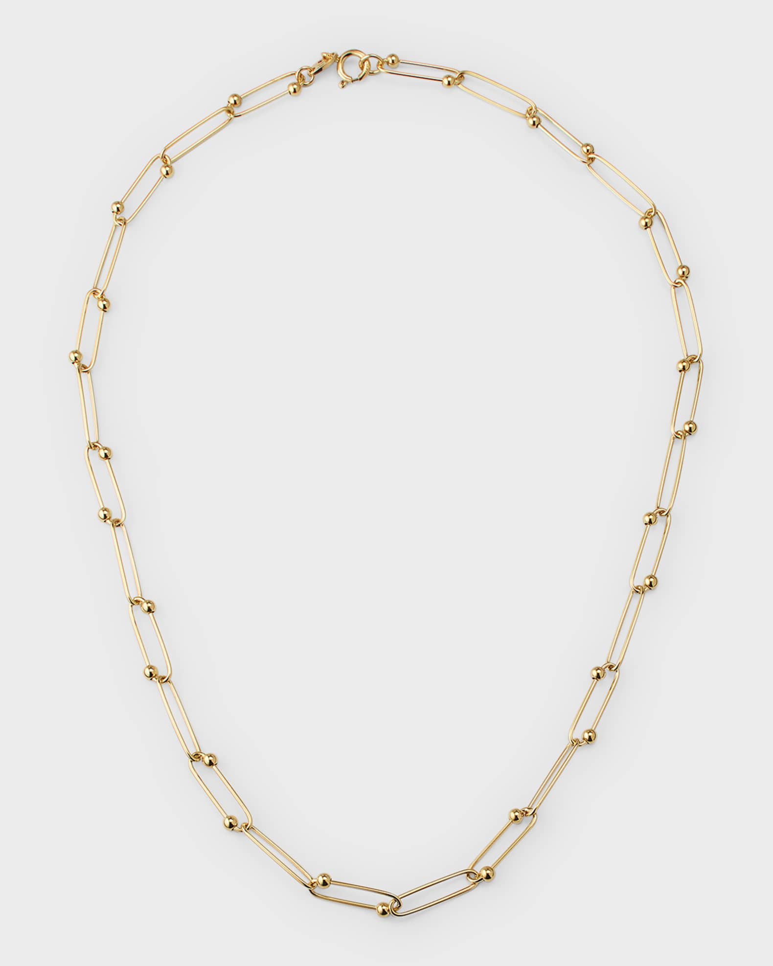 Roberto Coin 18K Yellow Gold Ball Chain Necklace | Neiman Marcus