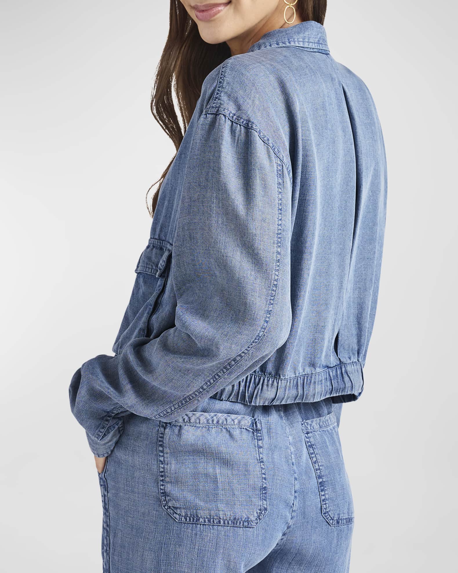 Splendid Breck Chambray Denim Jacket | Neiman Marcus