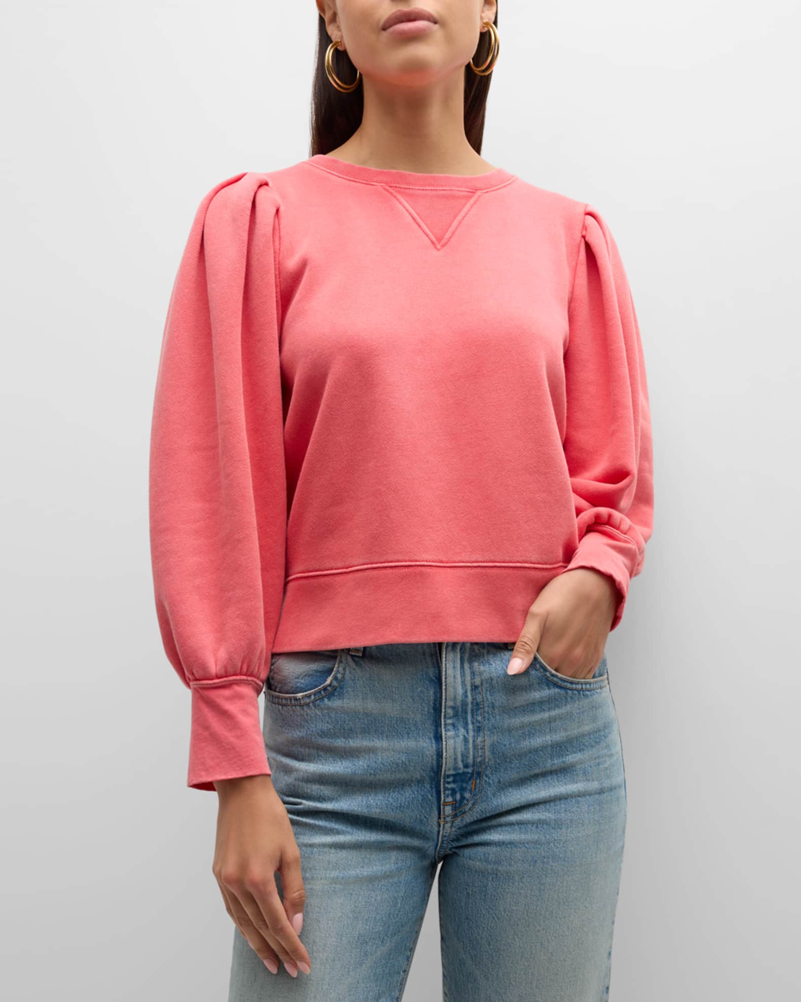 Rails Tiffany Crewneck Sweatshirt | Neiman Marcus