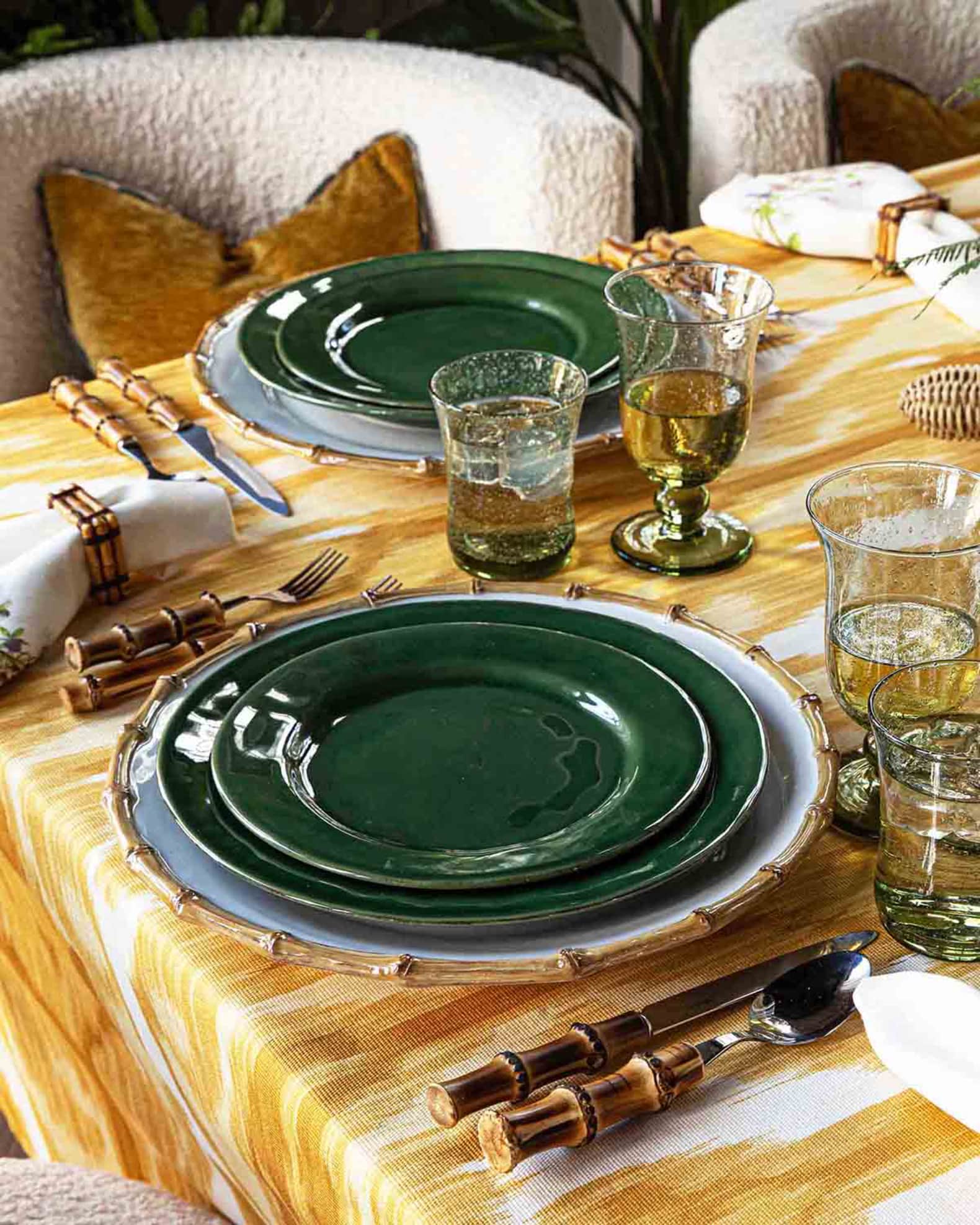 Juliska Puro Basil Dessert Salad Plate | Neiman Marcus