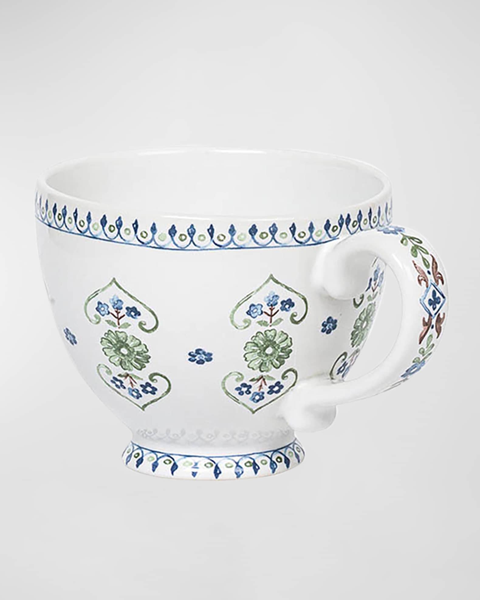 Juliska Villa Seville Chambray Breakfast Cup | Neiman Marcus