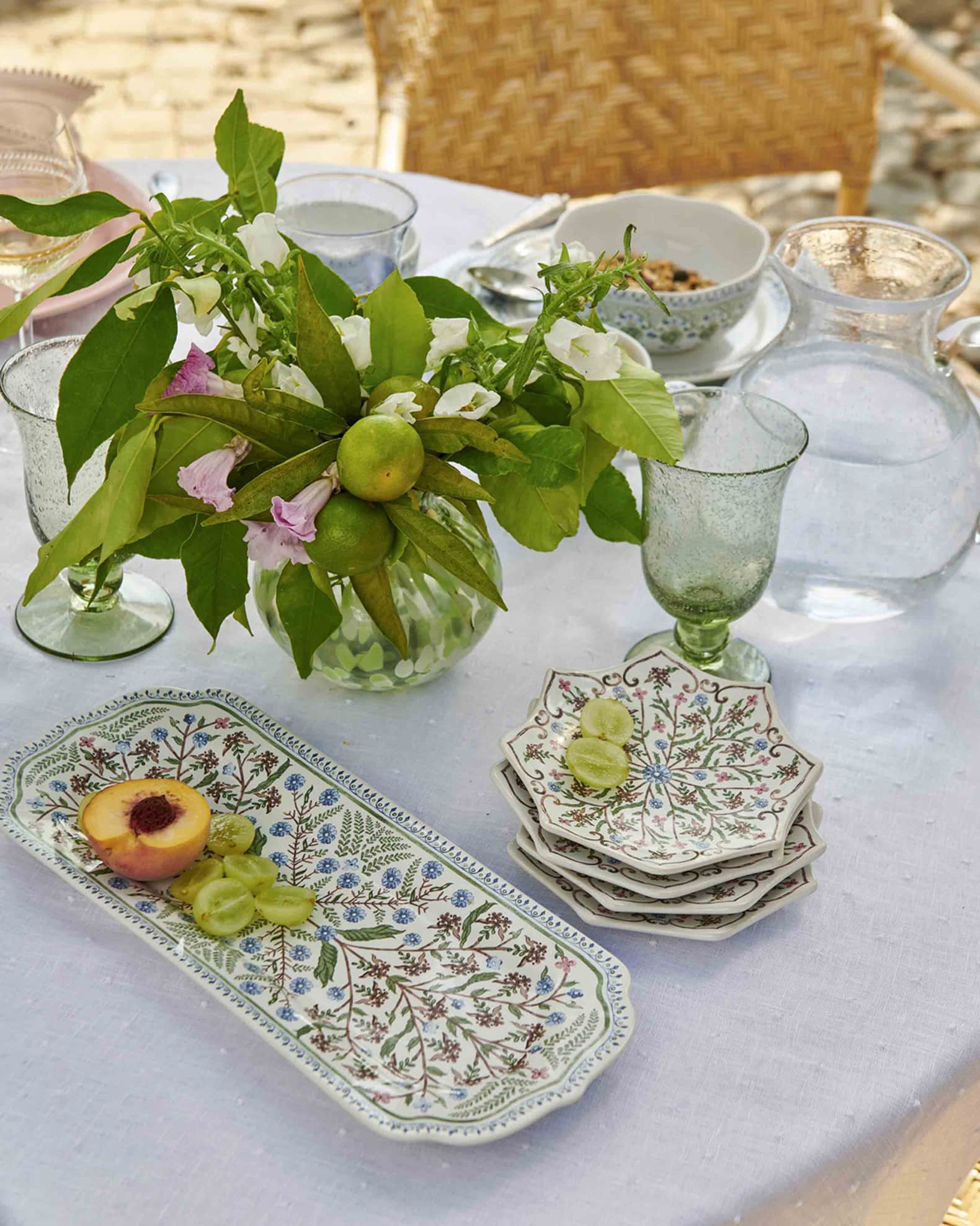 Juliska Villa Seville Scalloped Side Cocktail Plates, Set of 4 | Neiman ...