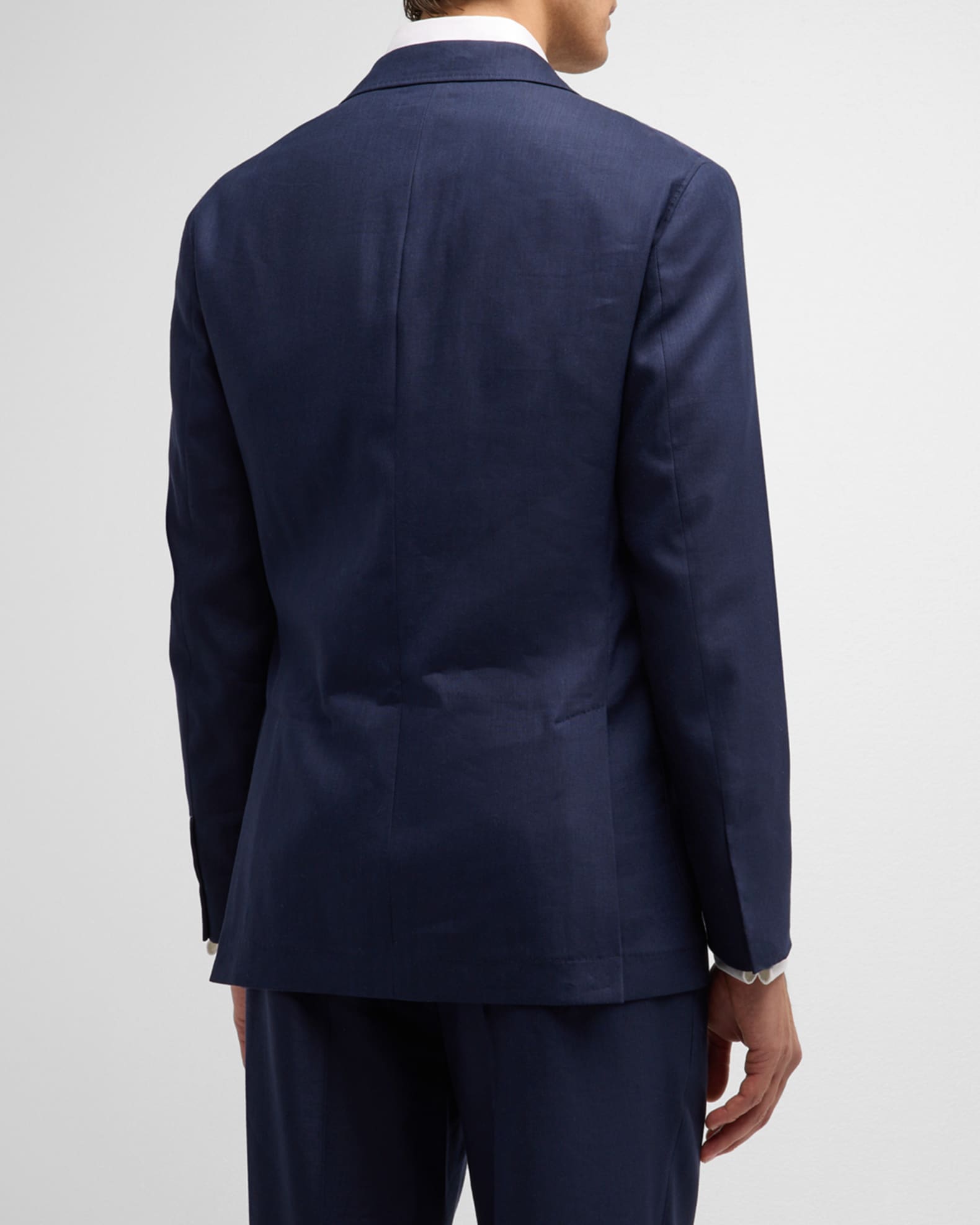 Brunello Cucinelli Men's Exclusive Linen-Wool Suit | Neiman Marcus