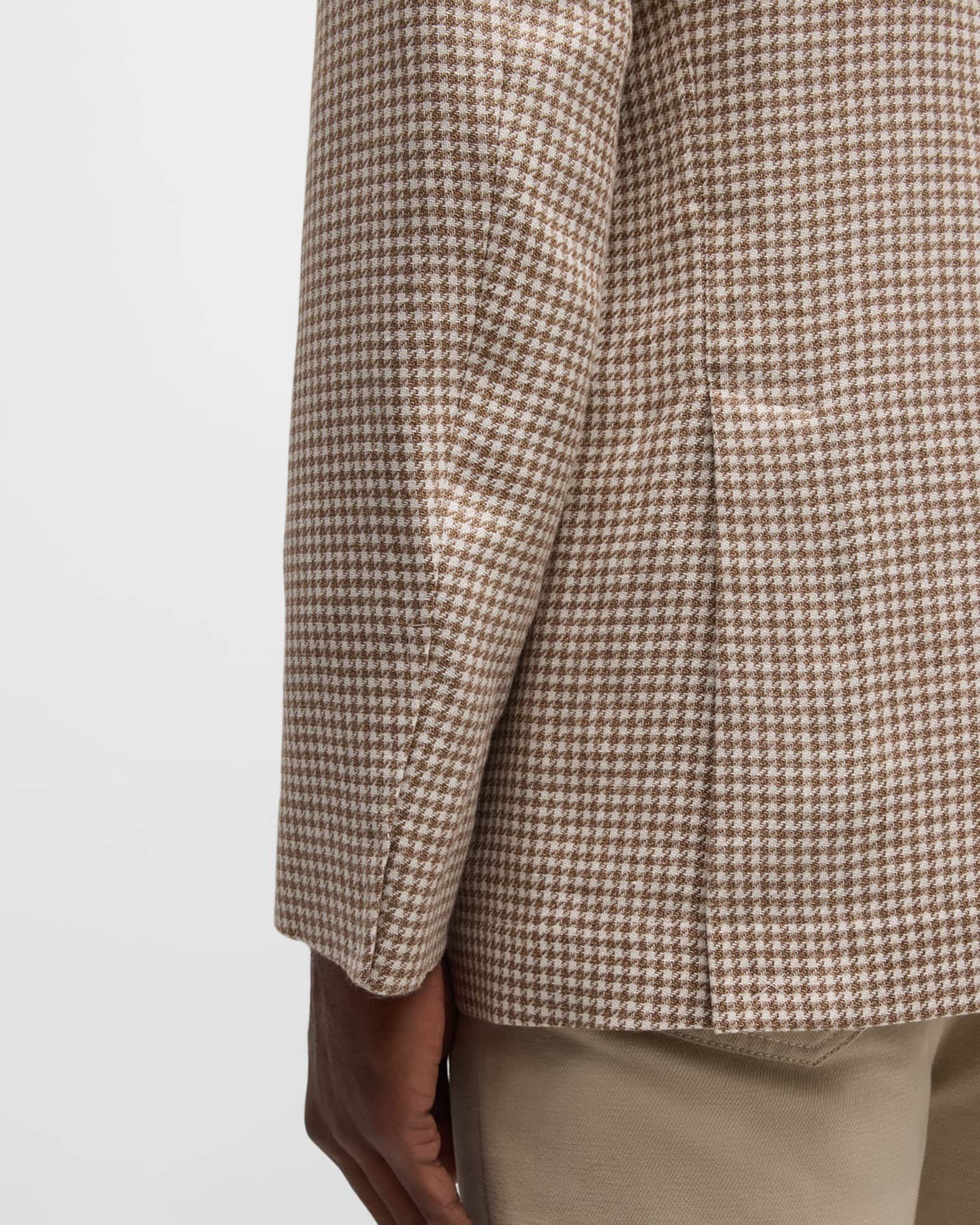 Brunello Cucinelli Men's Houndstooth Two-Button Sport Coat | Neiman Marcus