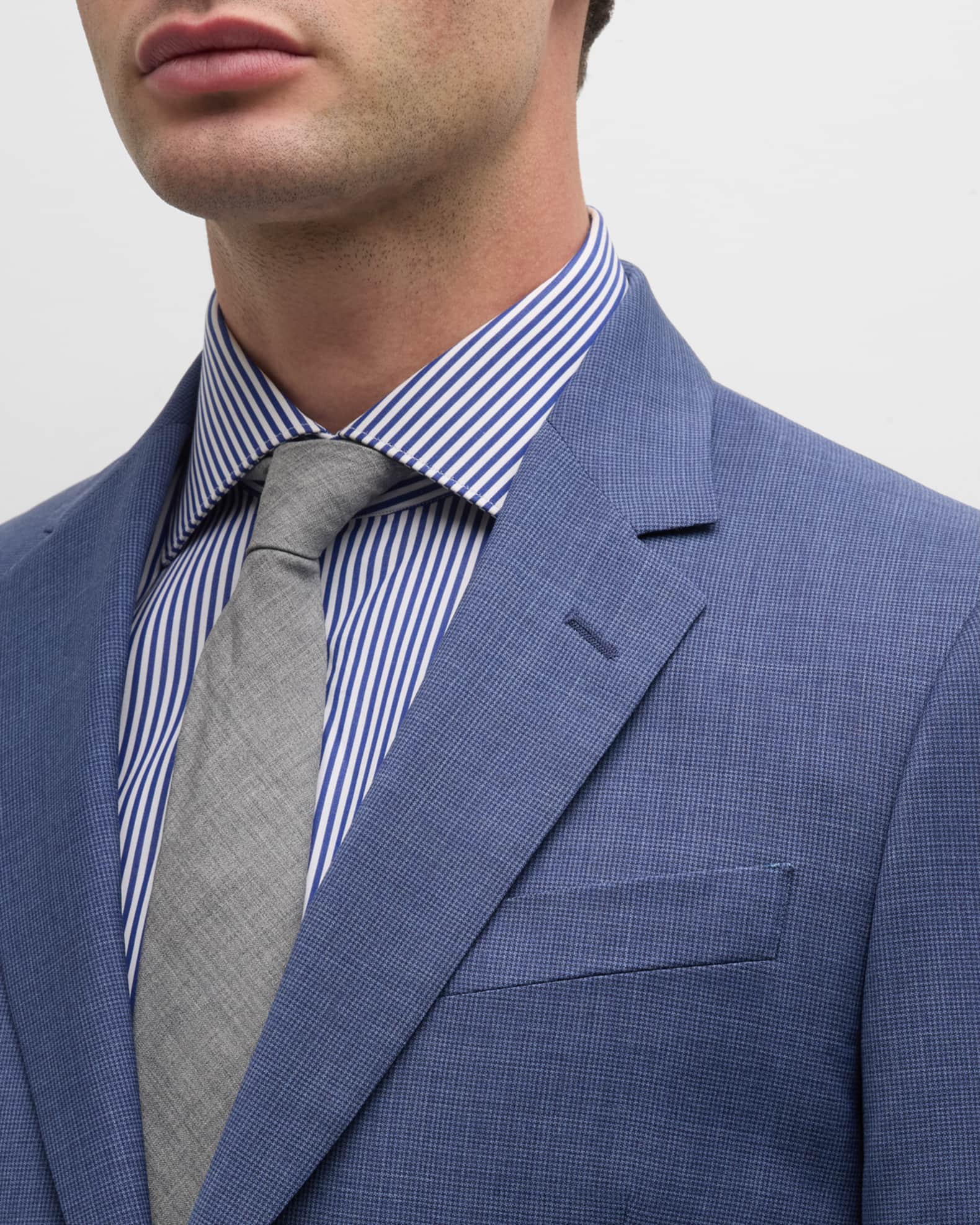 Paul Smith Men's Soho Fit Micro-Houndstooth Suit | Neiman Marcus