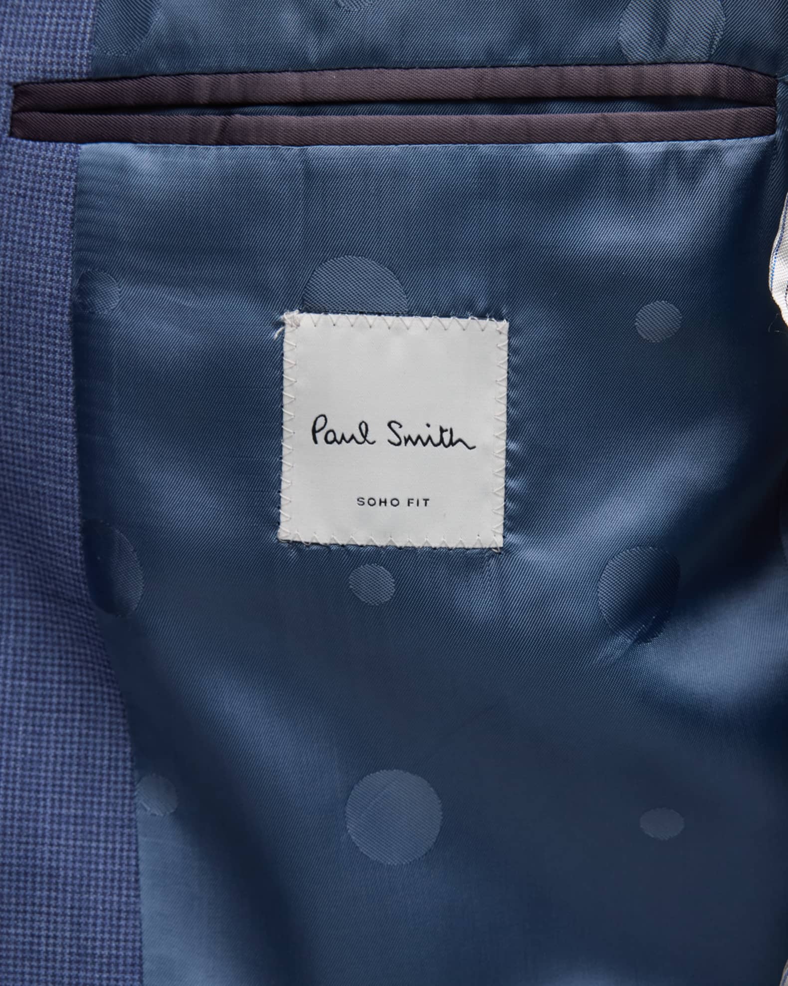 Paul Smith Men's Soho Fit Micro-Houndstooth Suit | Neiman Marcus