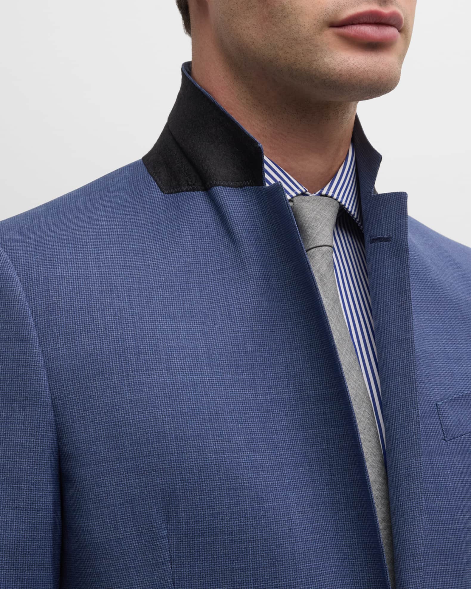 Paul Smith Men's Soho Fit Micro-Houndstooth Suit | Neiman Marcus