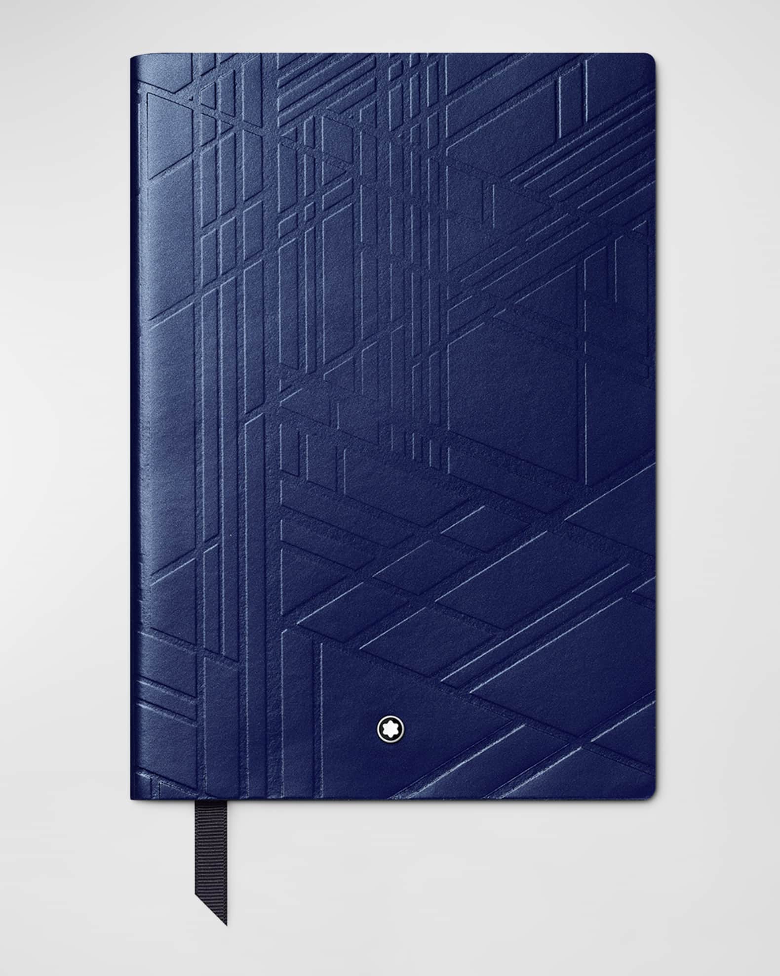 Montblanc Men's #146 StarWalker SpaceBlue Leather Notebook | Neiman Marcus