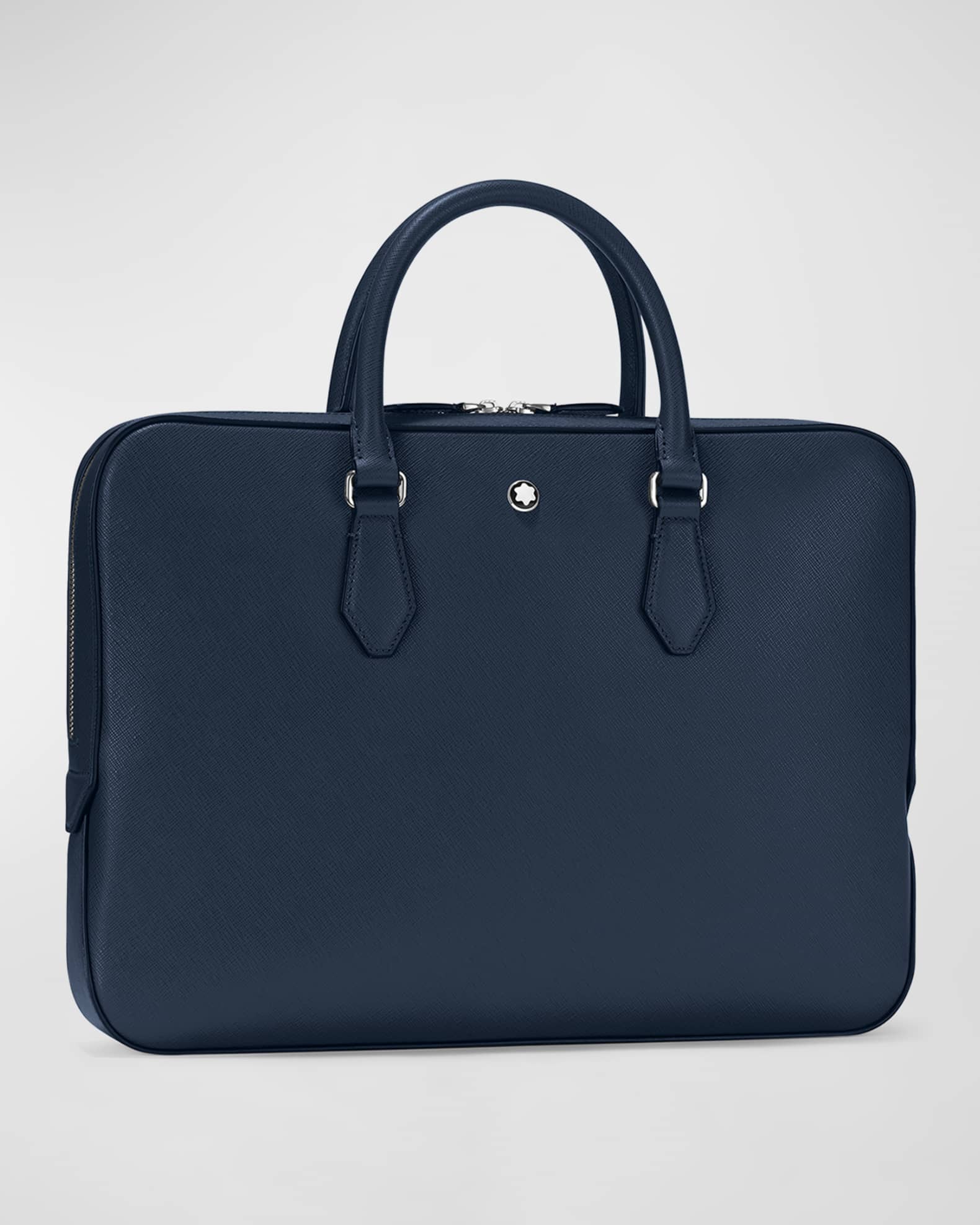 Montblanc Men's Sartorial Thin Saffiano Leather Document Briefcase ...