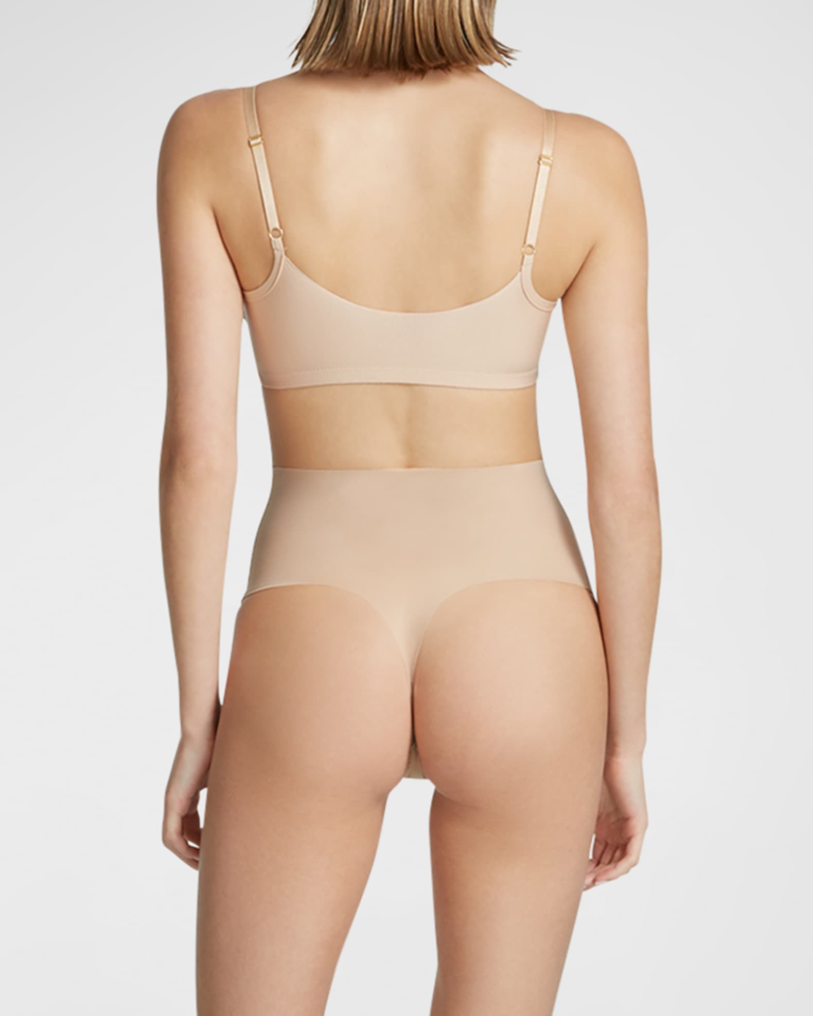 Commando Featherlight Control High-Rise Smoothing Thong | Neiman Marcus