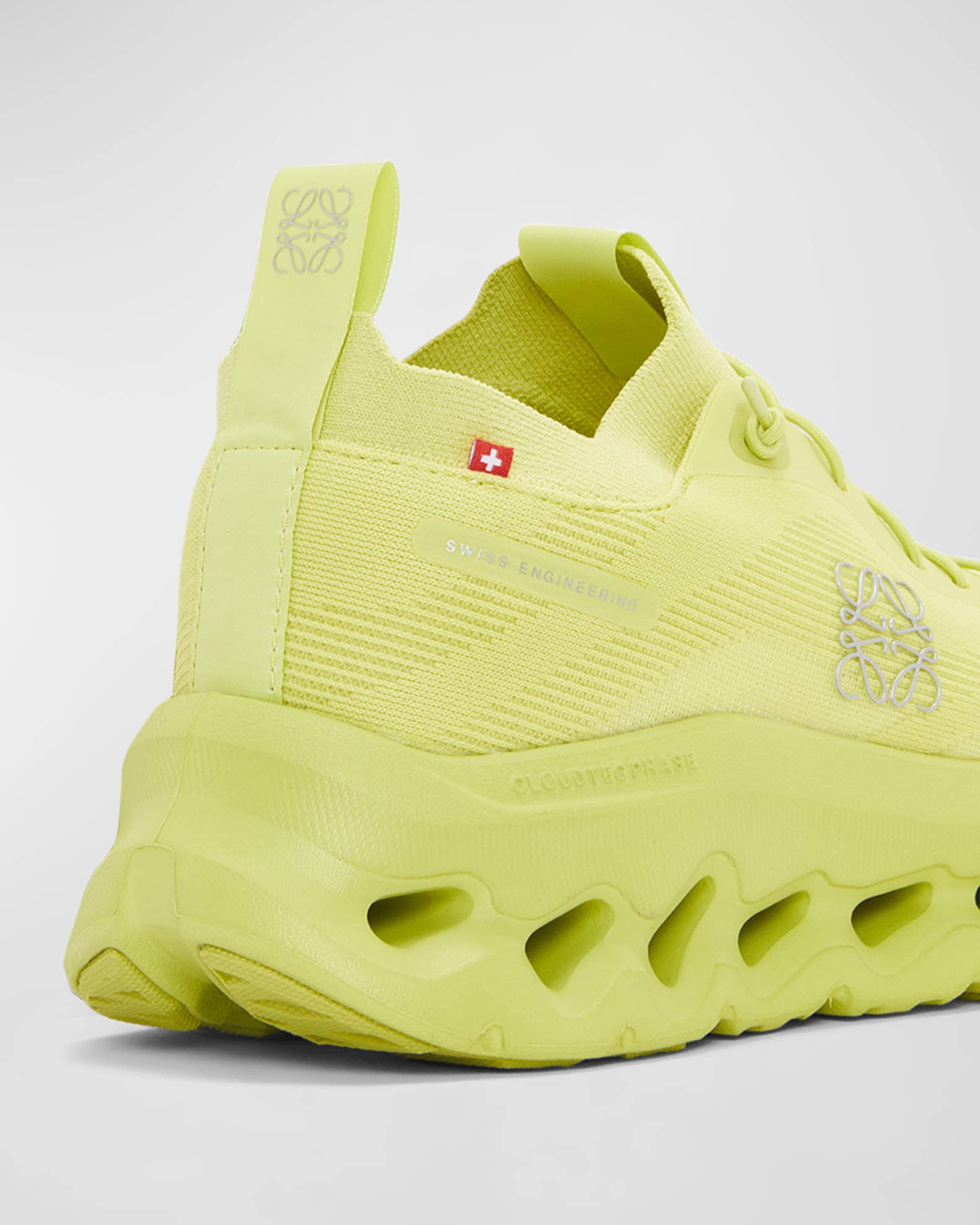 Loewe x On Cloudtilt Embellished Spandex Sneakers | Neiman Marcus