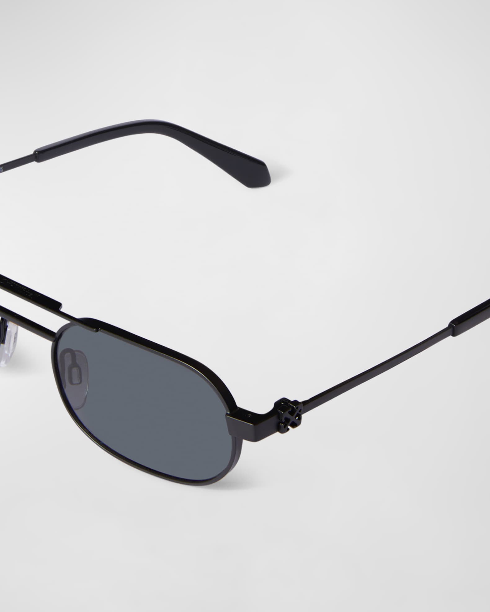 Off-White Men's Vaiden Metal Oval Sunglasses | Neiman Marcus