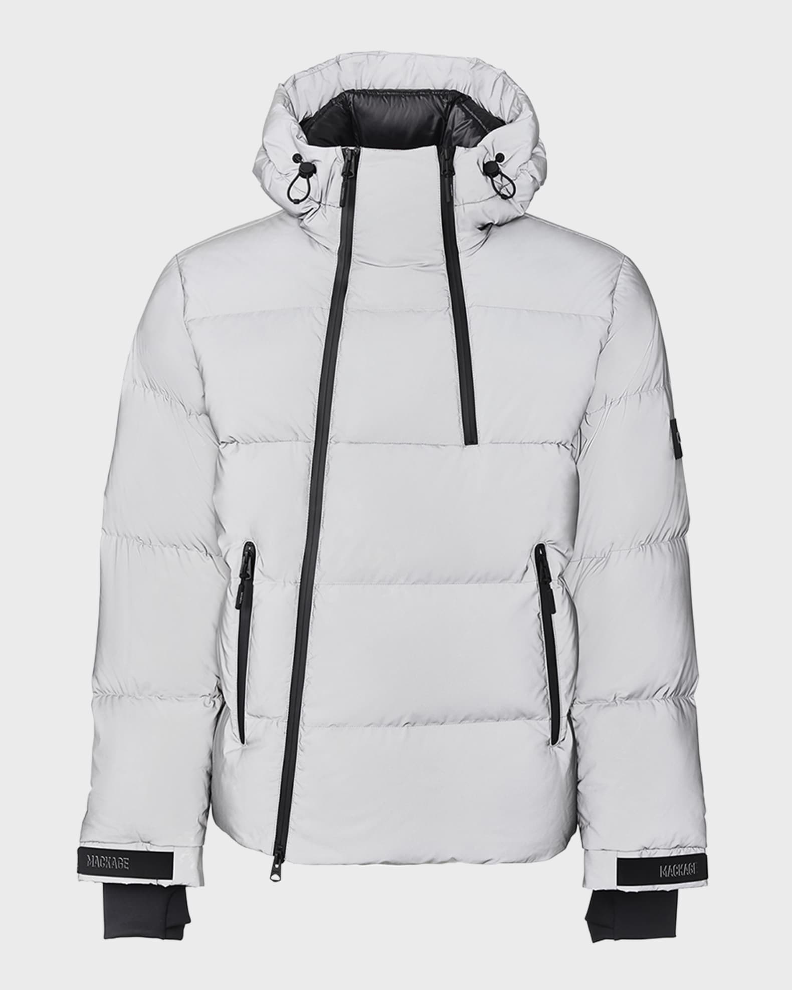 Mackage Men's Kenji-RF Hooded Down Puffer Jacket | Neiman Marcus