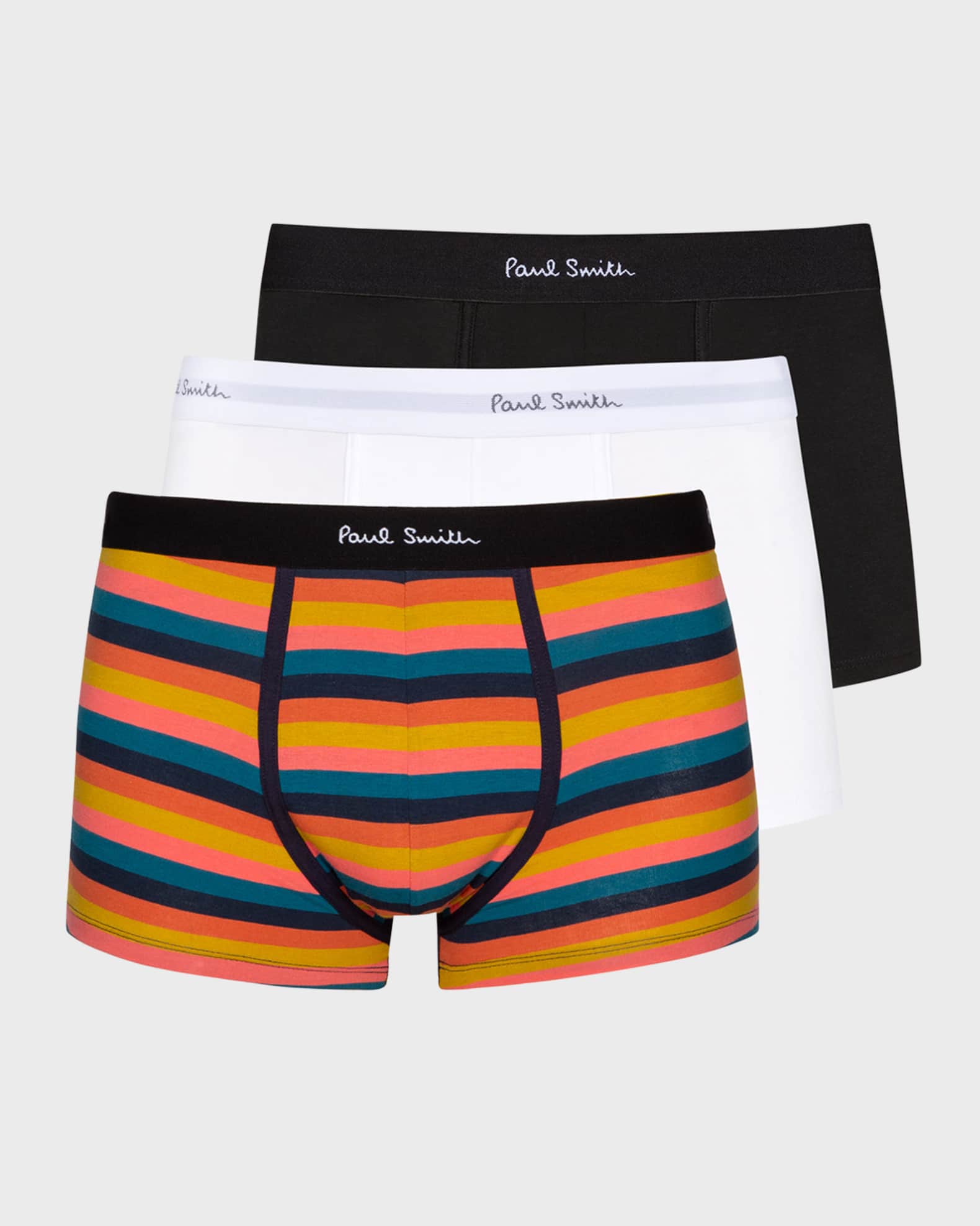 Paul Smith Men's 3-Pack Mix Artist Trunks | Neiman Marcus