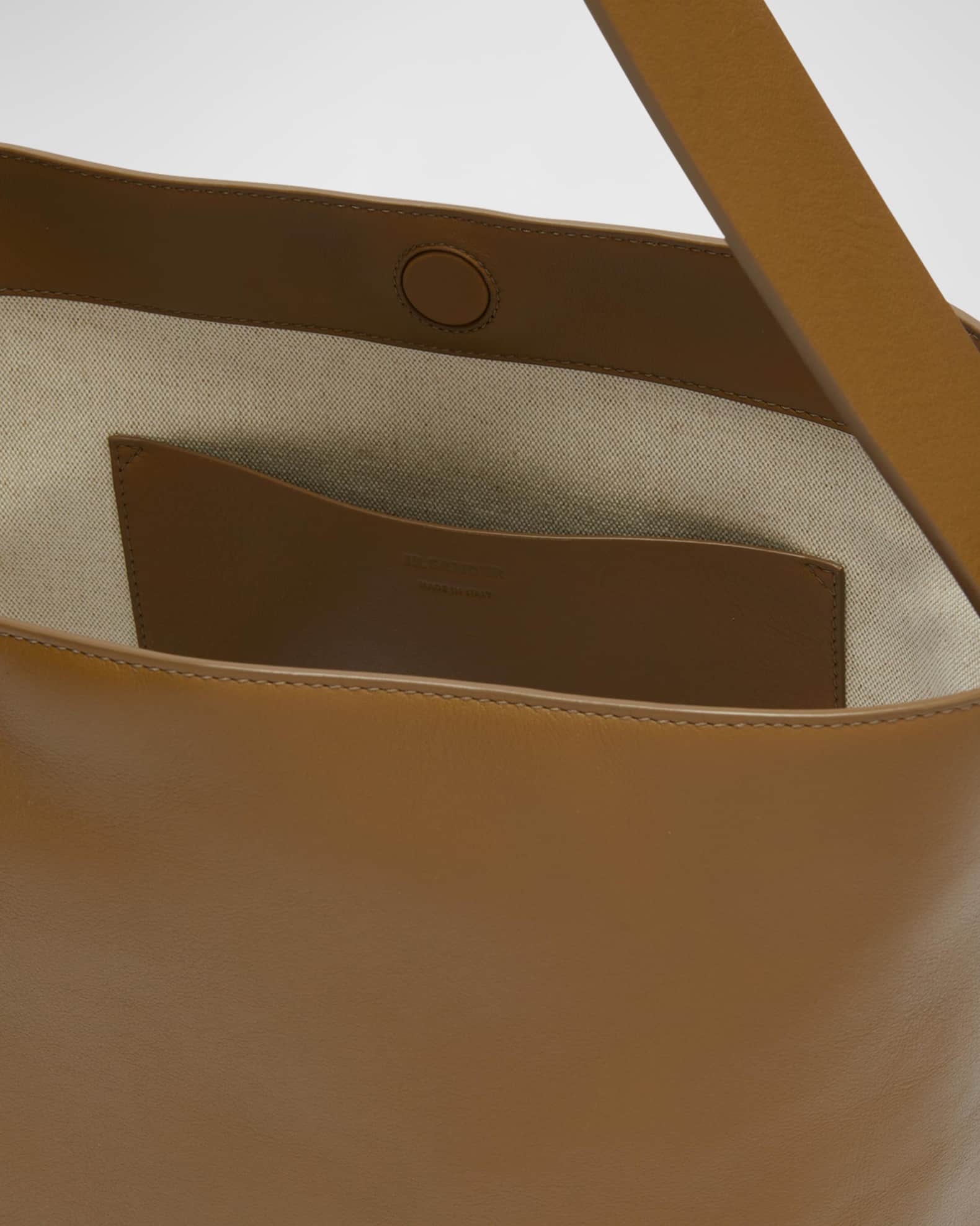 Jil Sander Medium Calf Leather Tote Bag | Neiman Marcus