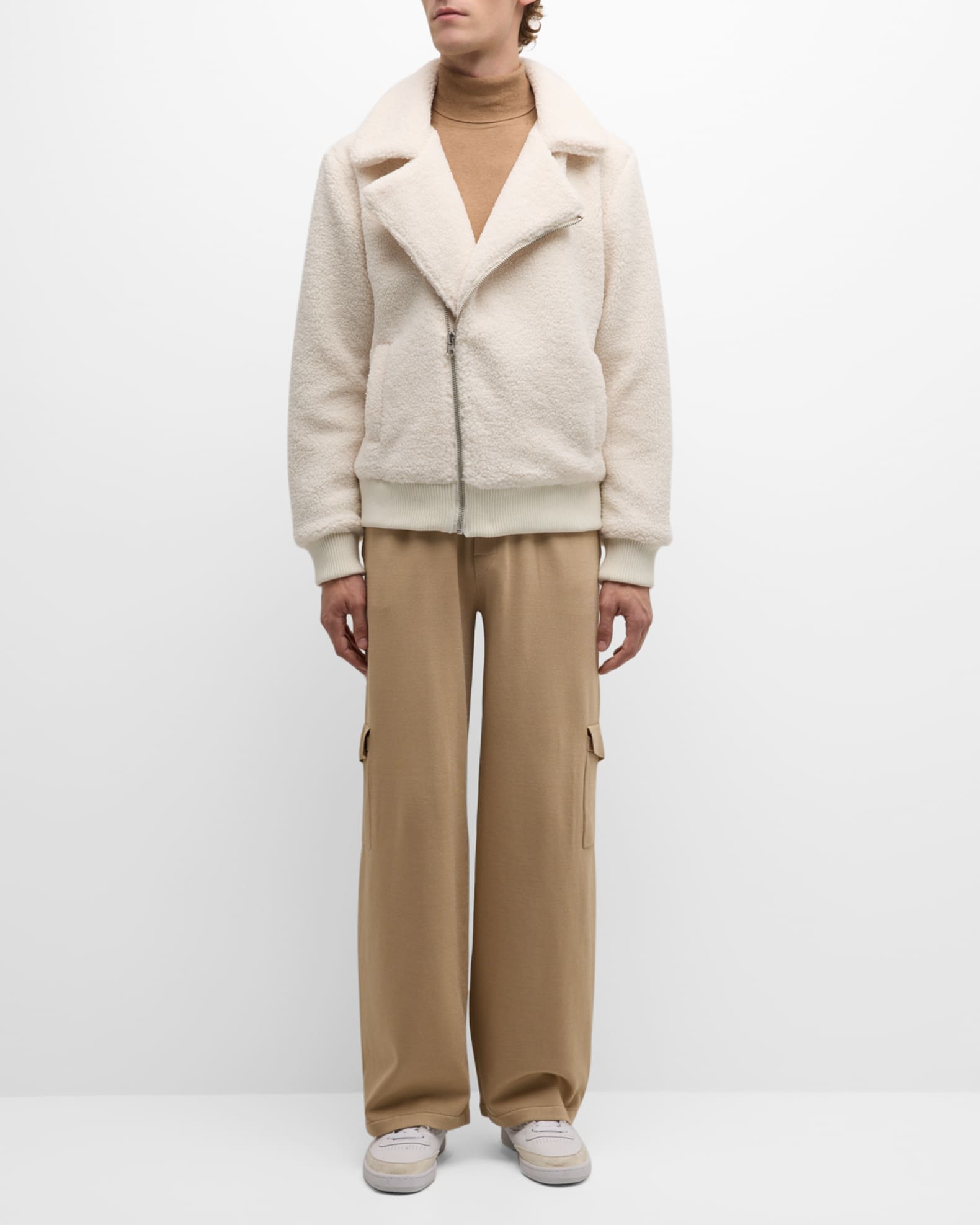 SER.O.YA Men's Caleb Faux-Fur Jacket | Neiman Marcus