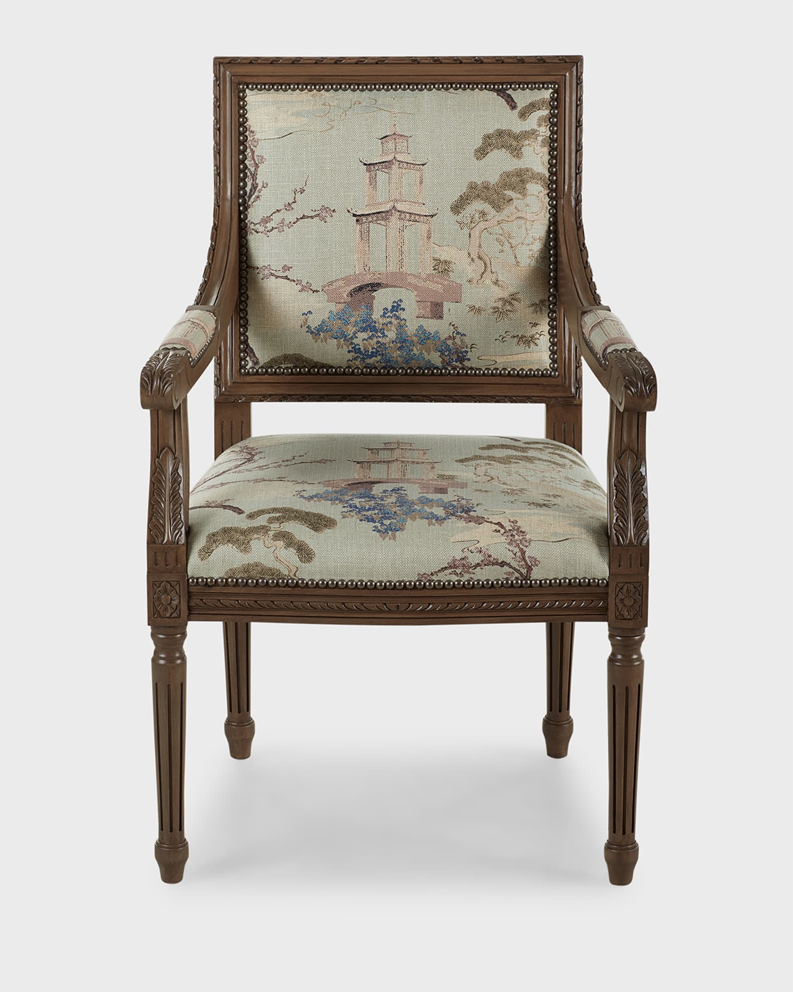 Massoud Passeo Dining Arm Chair | Neiman Marcus