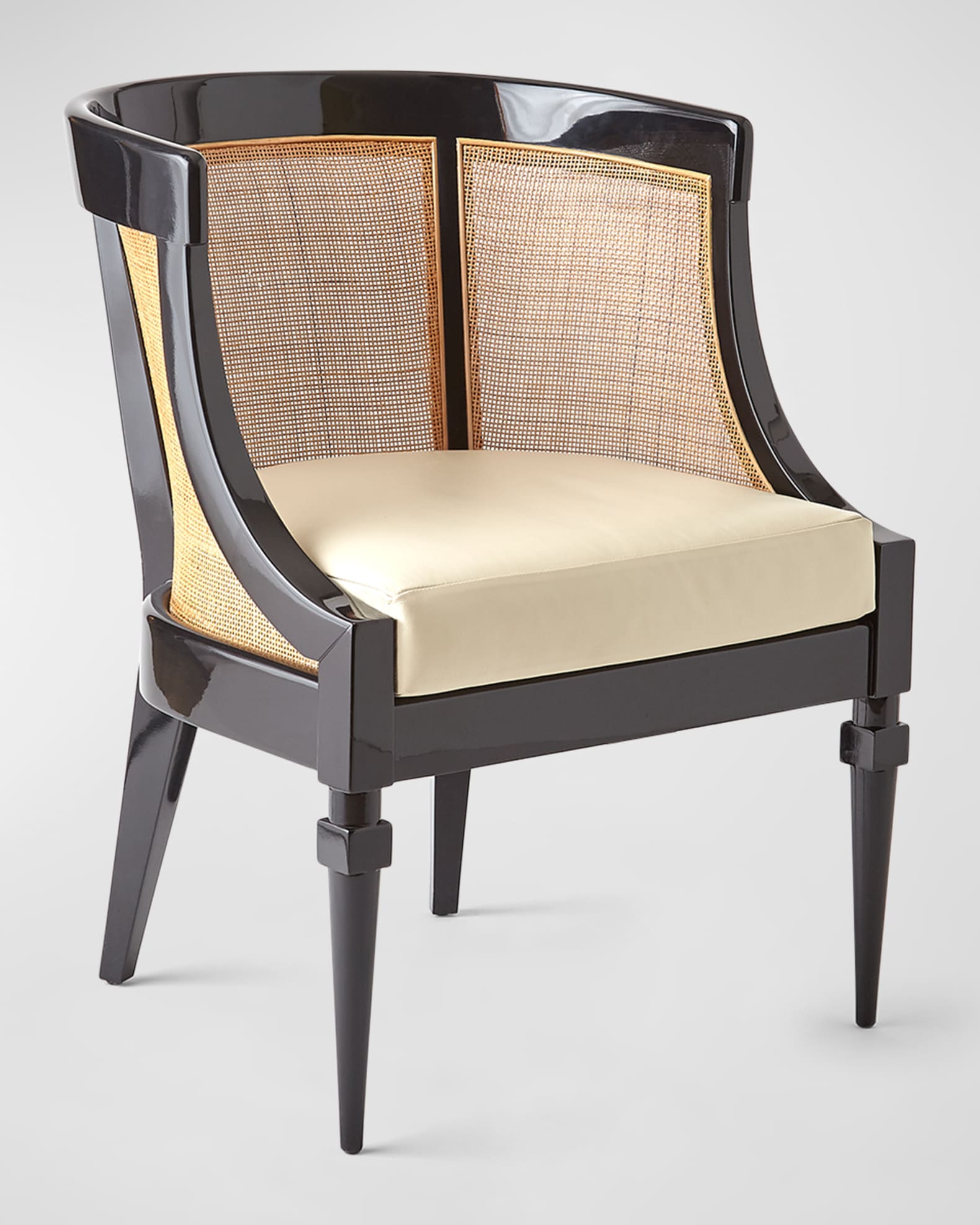 Global Views High-Back Cane Chair | Neiman Marcus