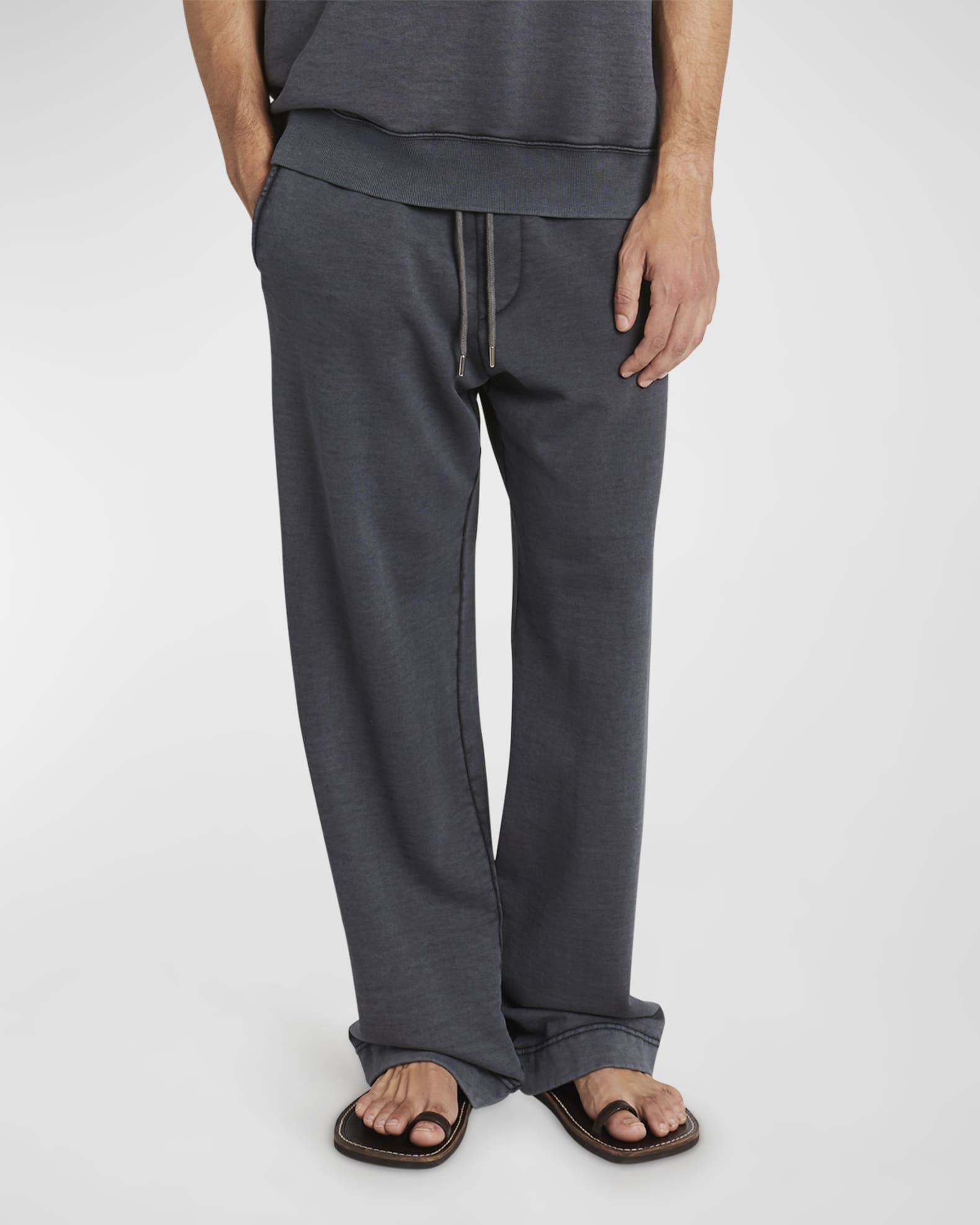 Dries Van Noten Men's Hamer Faded Sweatpants | Neiman Marcus