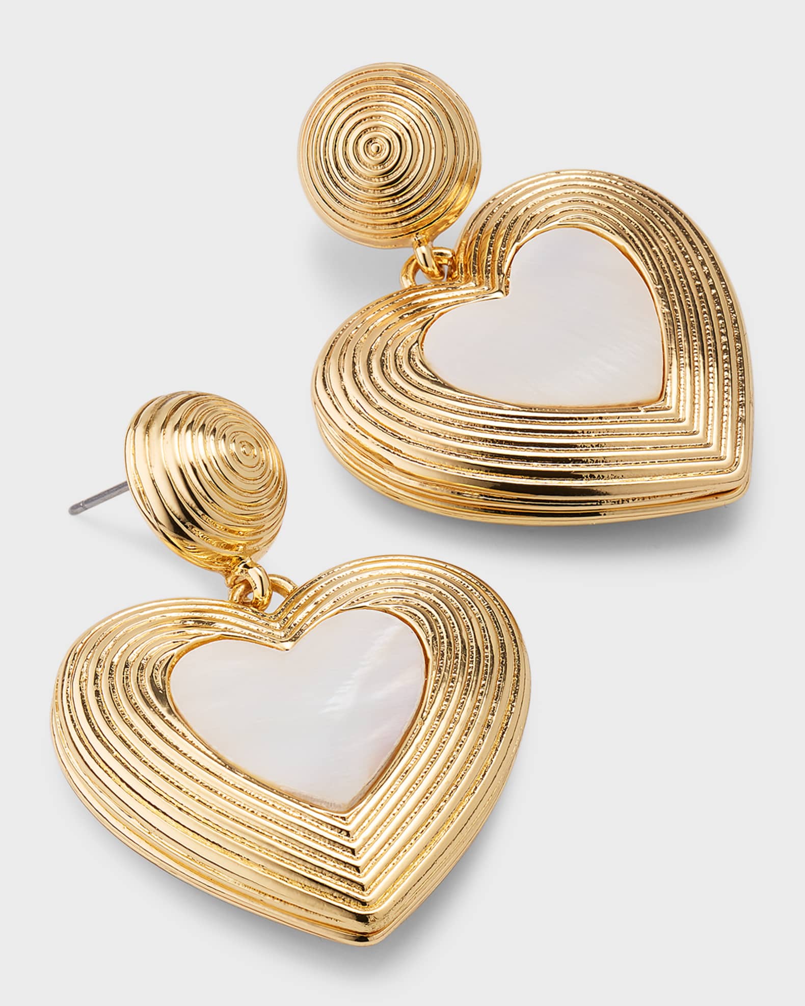 BaubleBar Haley Heart Drop Earrings | Neiman Marcus