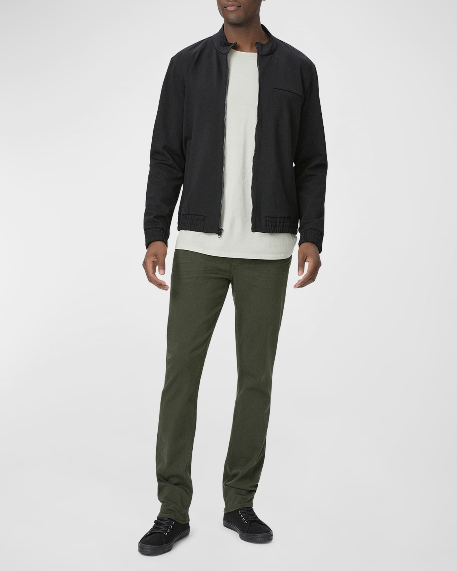 PAIGE Men's Keating Transcend Knit Jacket | Neiman Marcus