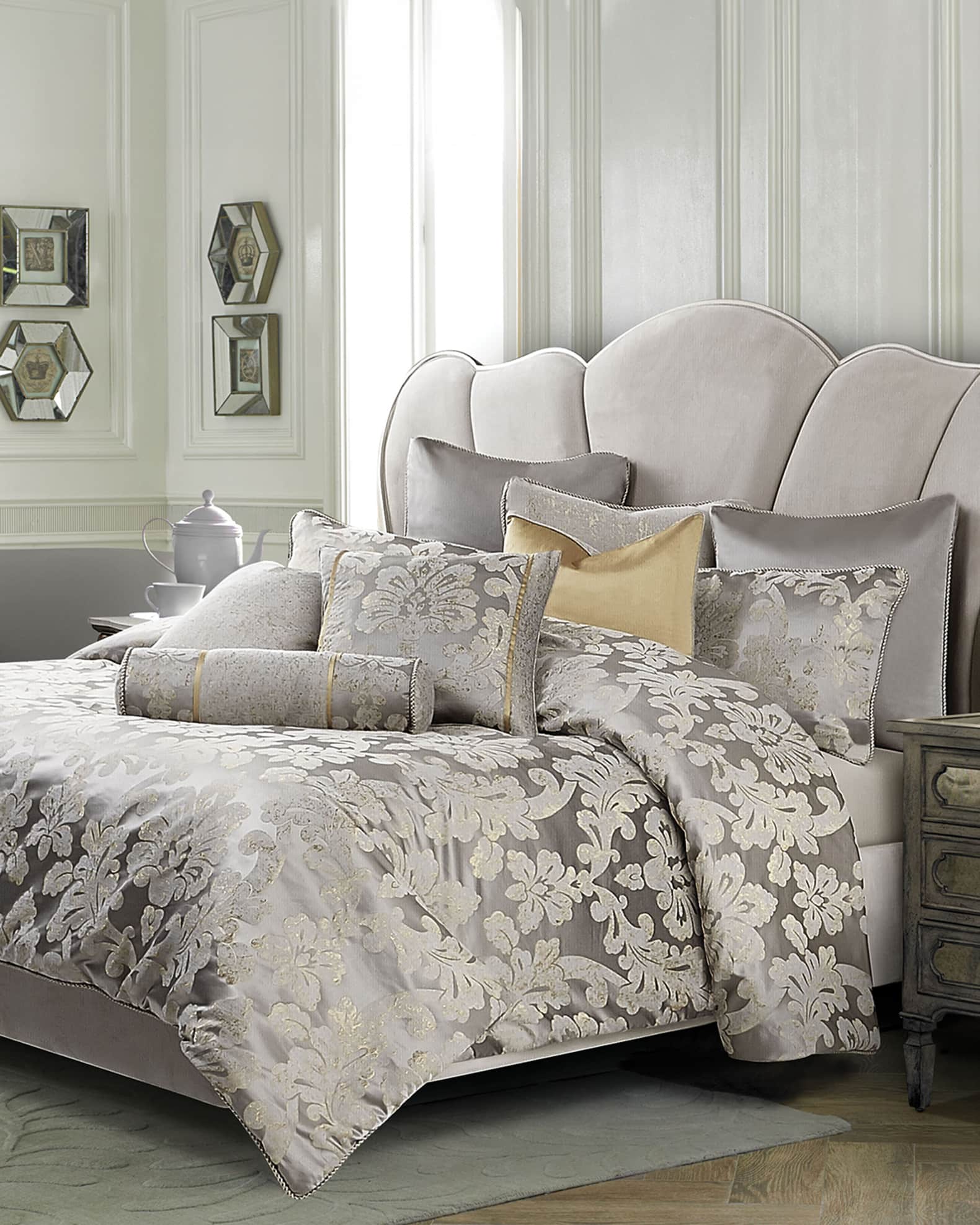 Michael Amini Assisi 9-Piece Queen Comforter Set | Neiman Marcus
