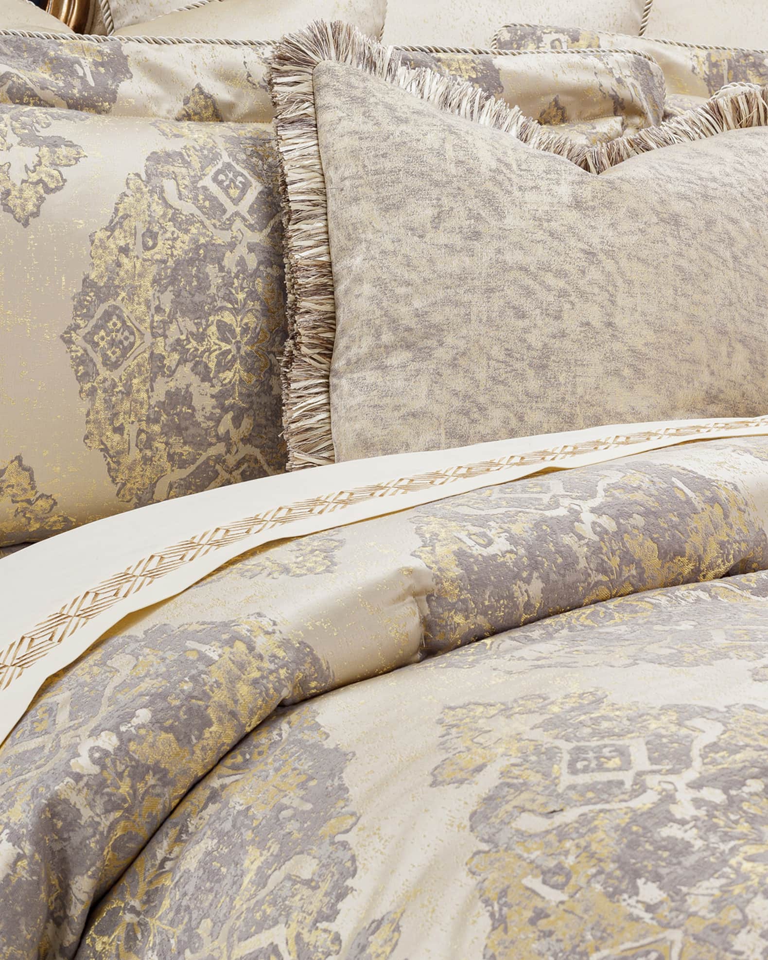 Michael Amini Bennett 10-Piece King Comforter Set | Neiman Marcus