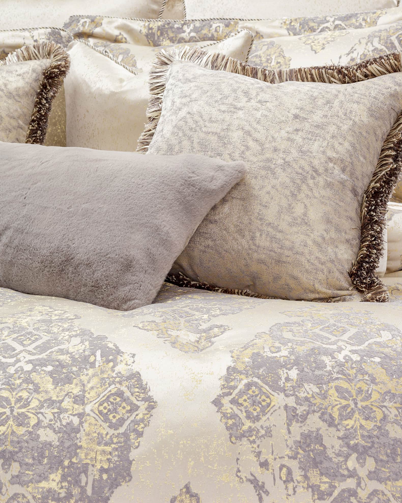 Michael Amini Bennett 10-Piece King Comforter Set | Neiman Marcus