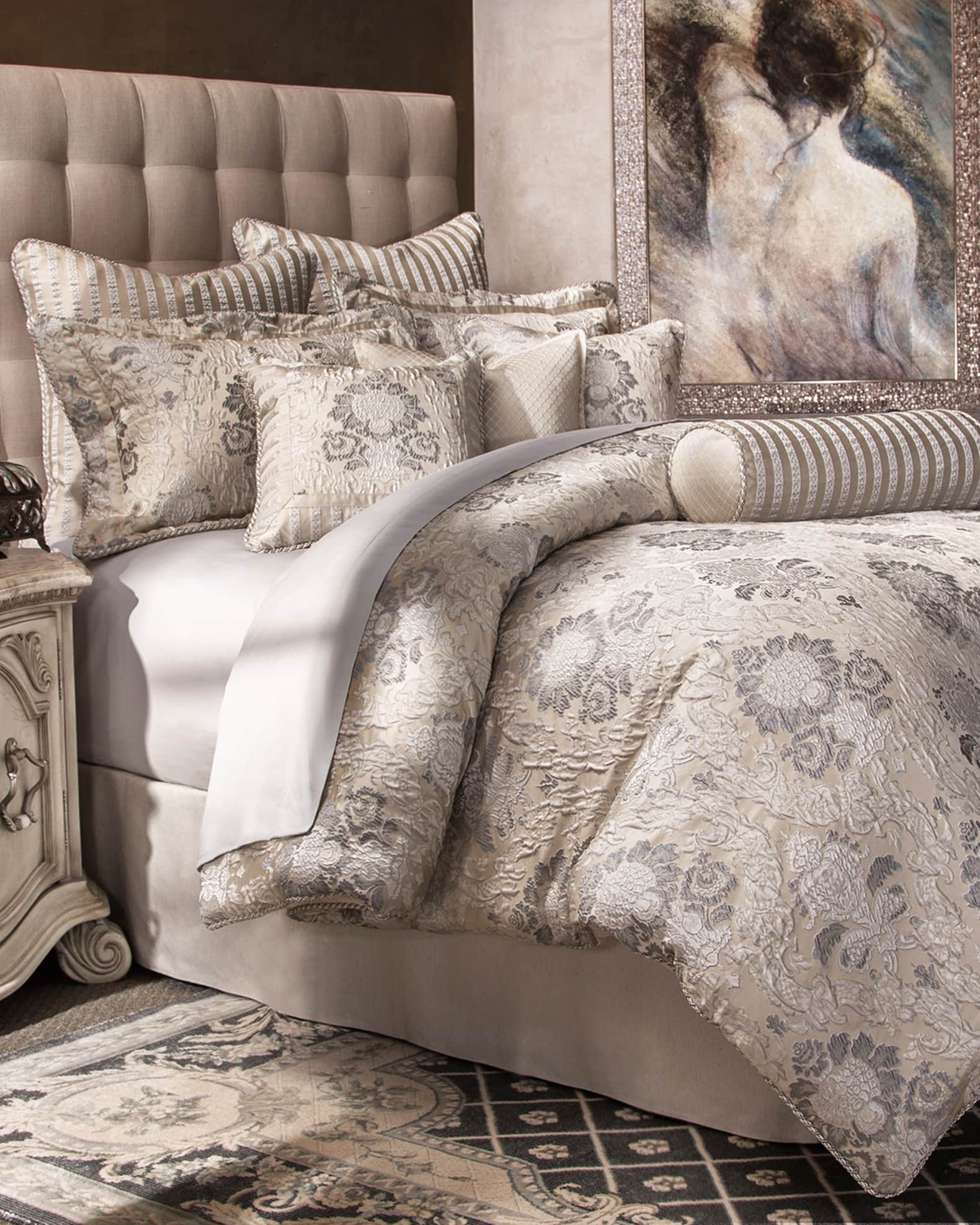 Michael Amini Sycamore Grove 10-Piece King Comforter Set | Neiman Marcus