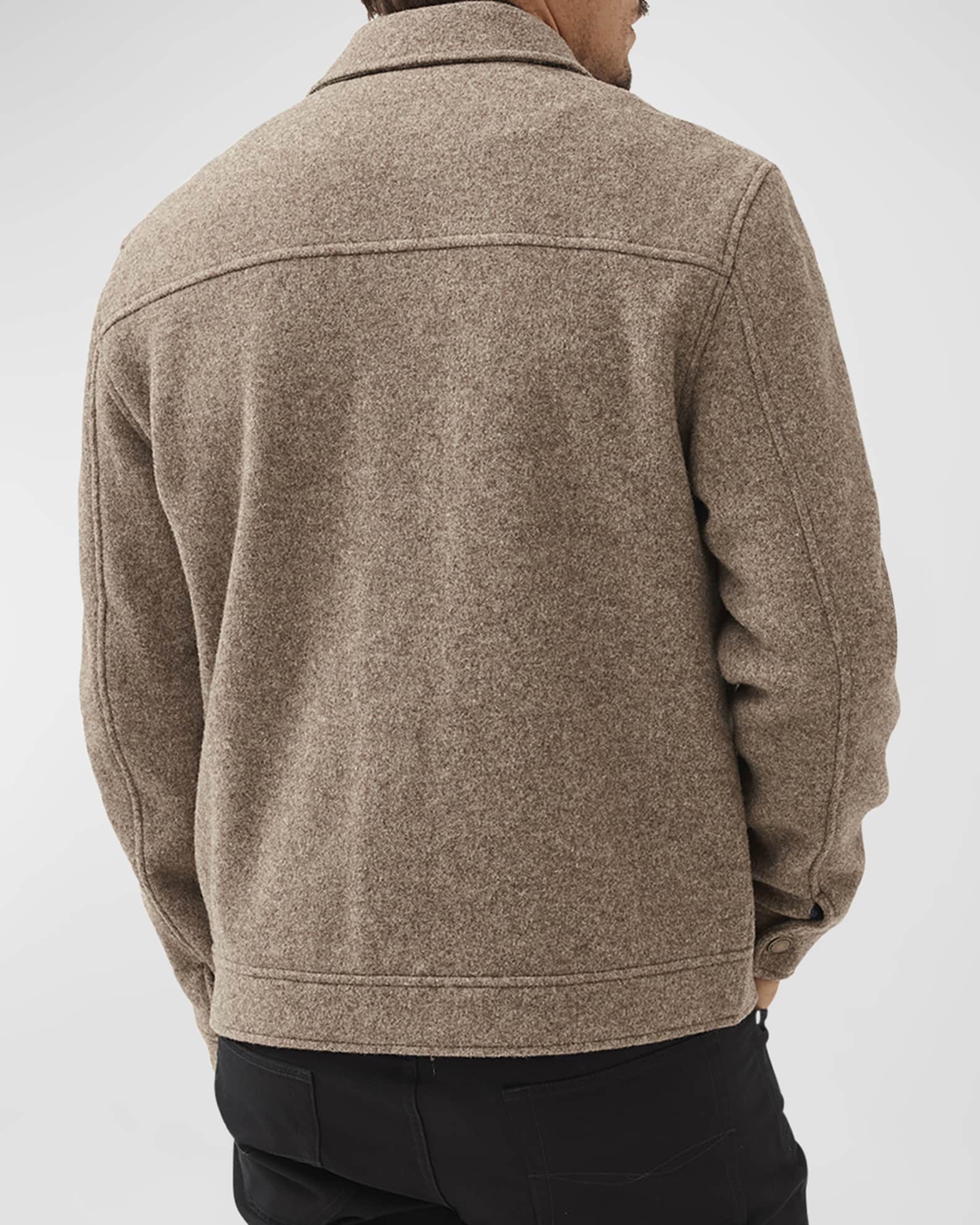 Rodd & Gunn Men's Brooklyn Wool Trucker Jacket | Neiman Marcus