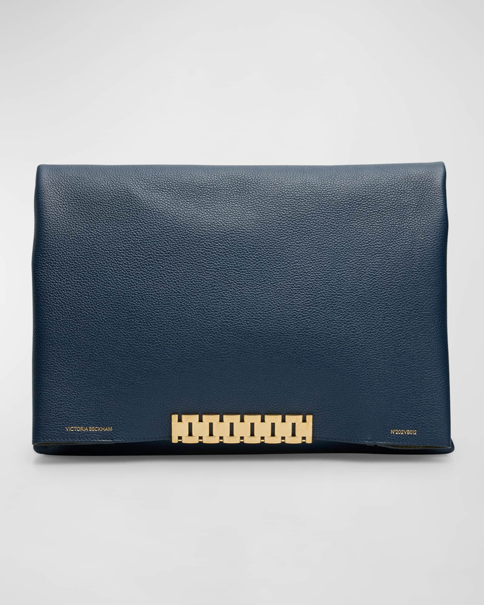 Victoria Beckham Jumbo Chain Pouch Clutch Bag | Neiman Marcus