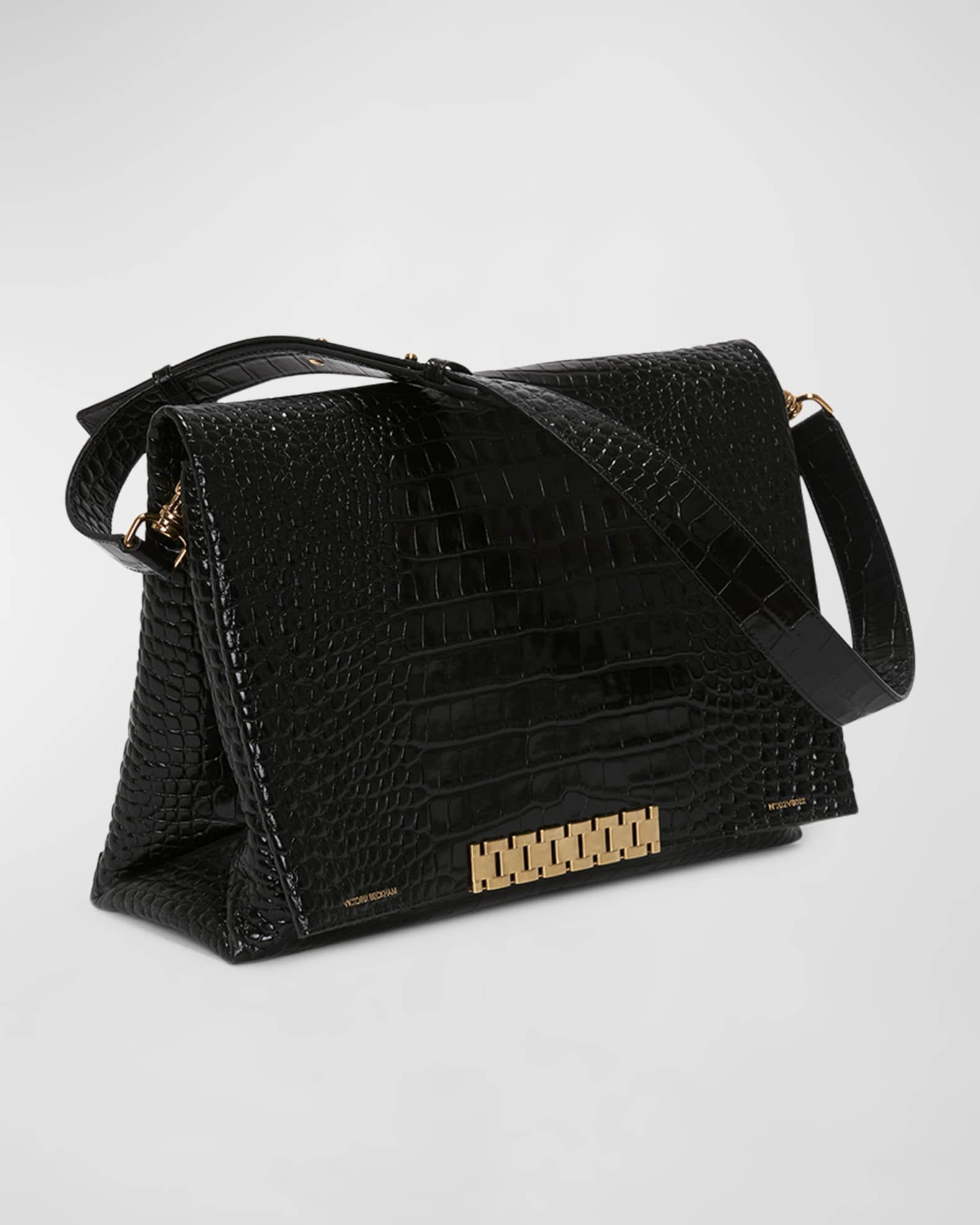 Victoria Beckham Jumbo Chain Pouch Clutch Bag | Neiman Marcus