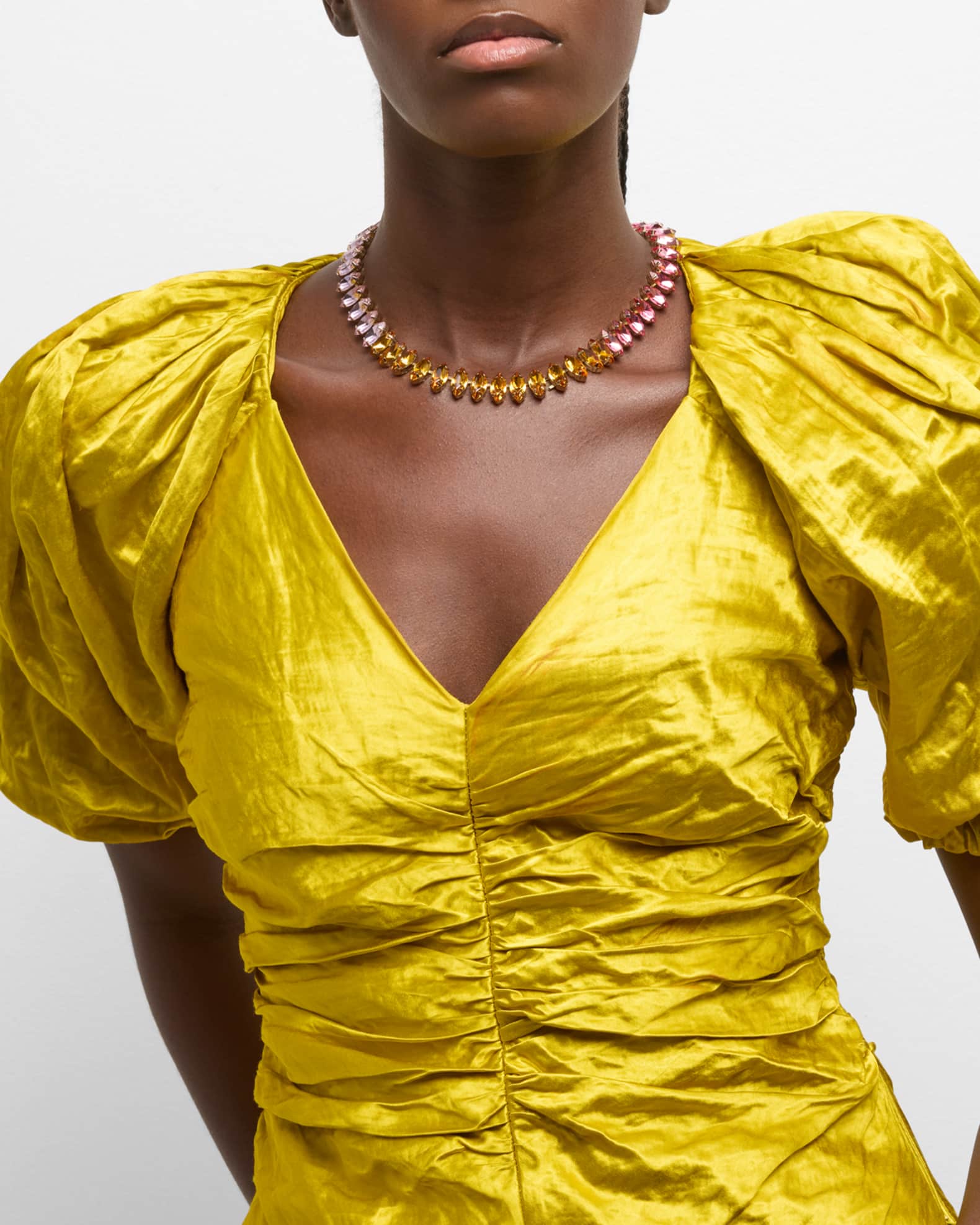 Rebekah Price Emilie Aurora Crystal Goldtone Necklace | Neiman Marcus