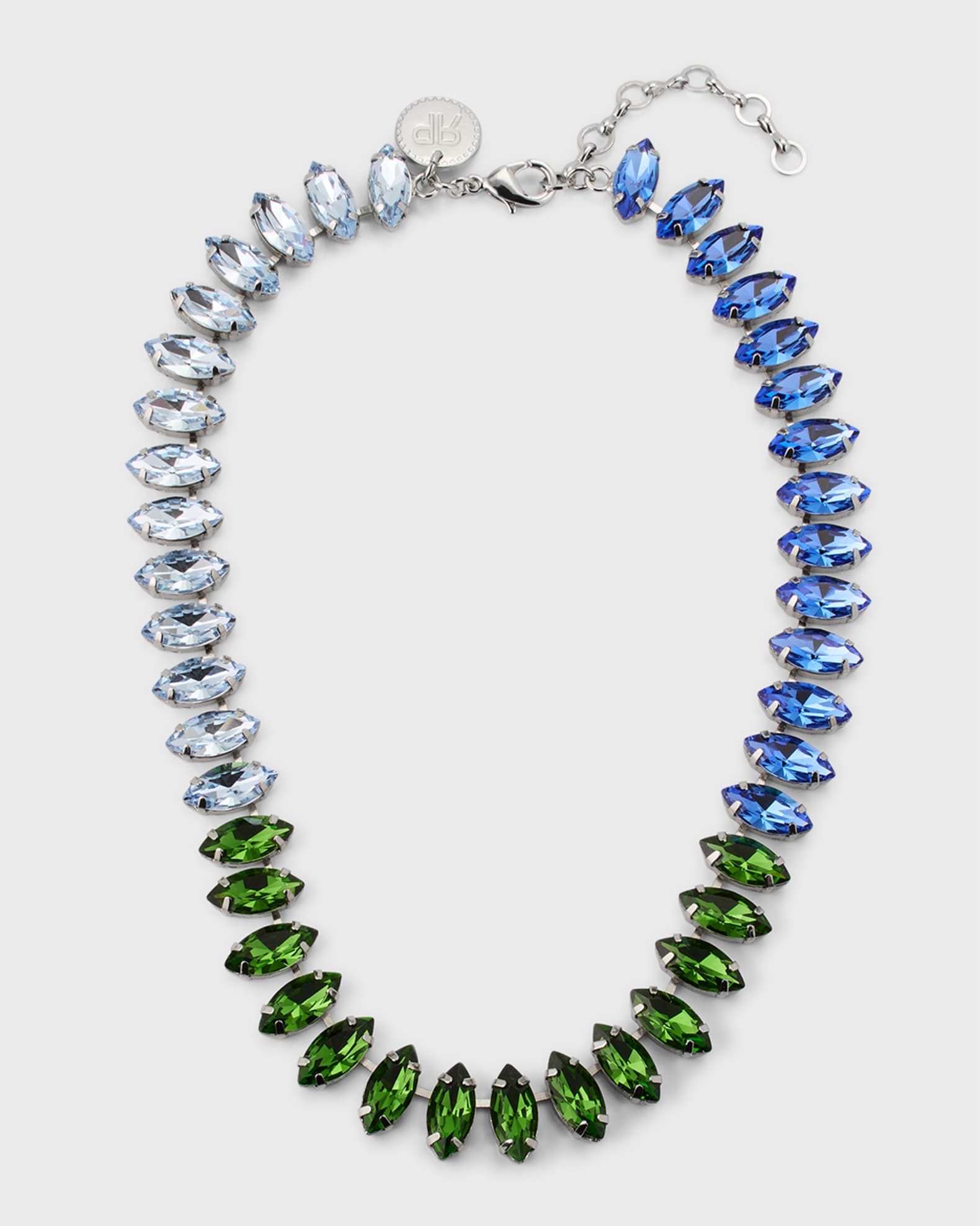Rebekah Price Emilie Aurora Crystal Silvertone Necklace | Neiman Marcus