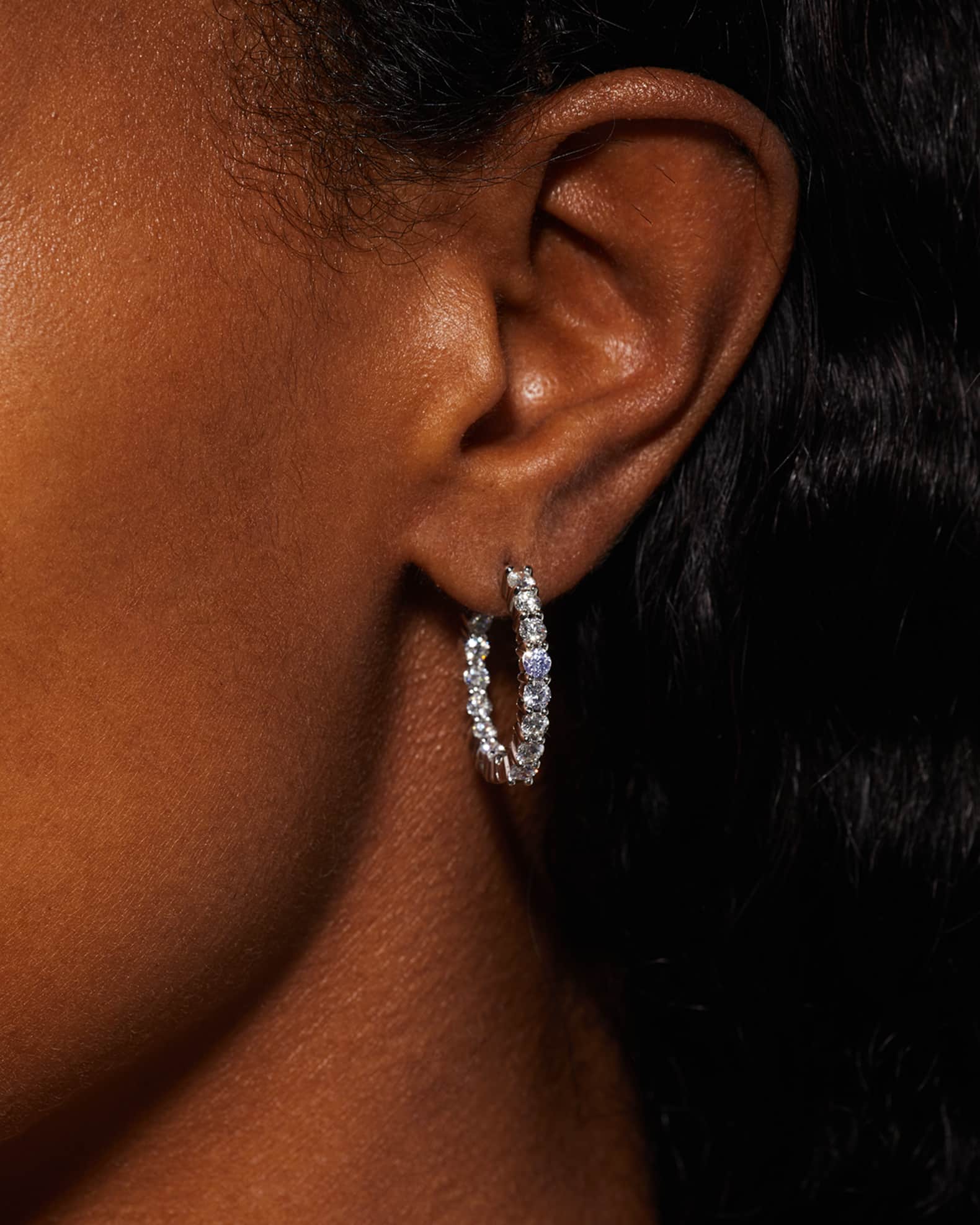 23mm hoop earrings store