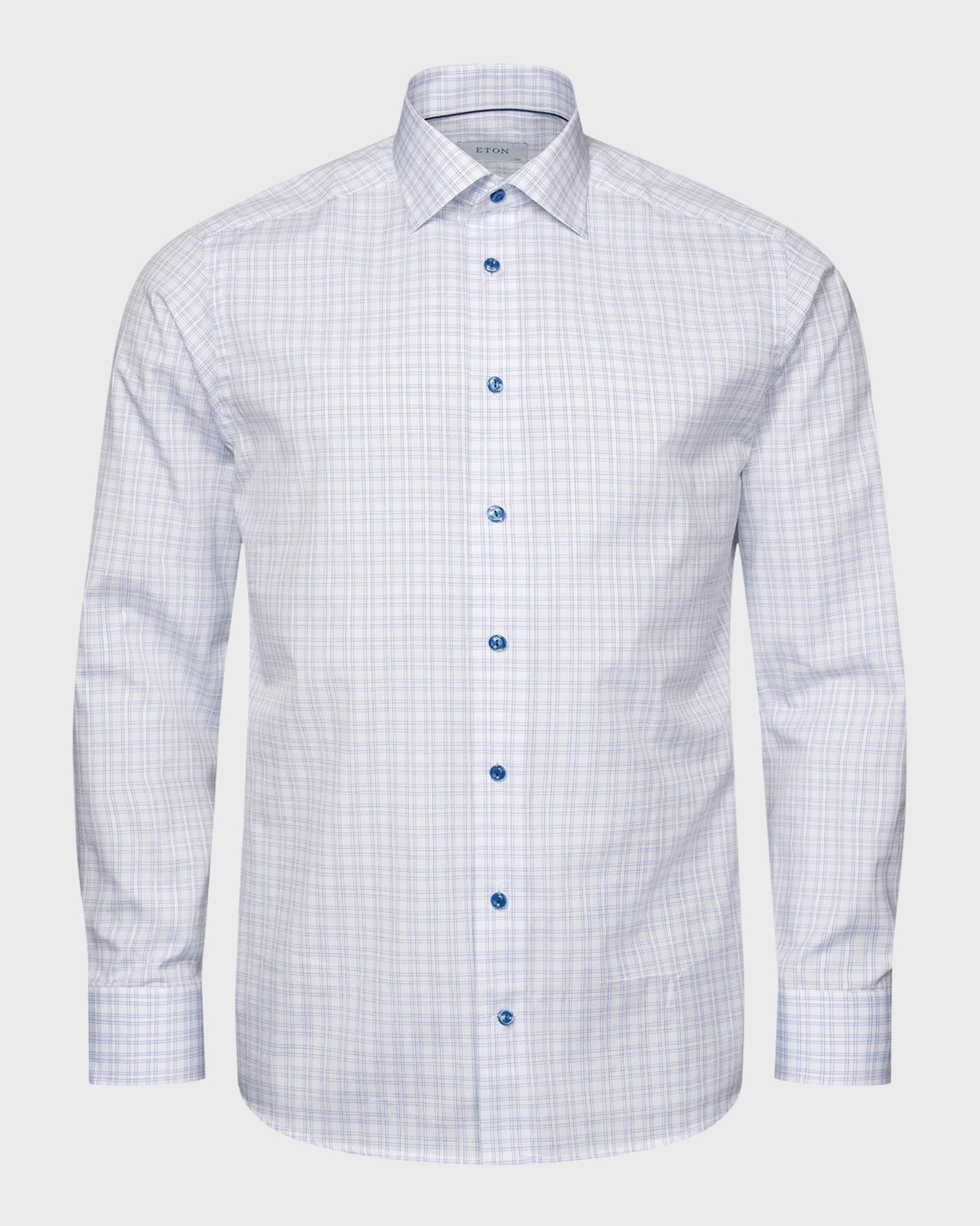 Eton Men's Contemporary Fit Check Shirt | Neiman Marcus