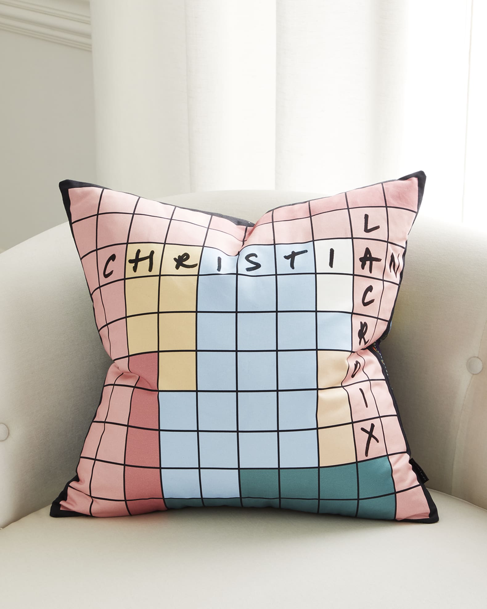 Christian Lacroix Gems Mix Cushion, 20" Square | Neiman Marcus