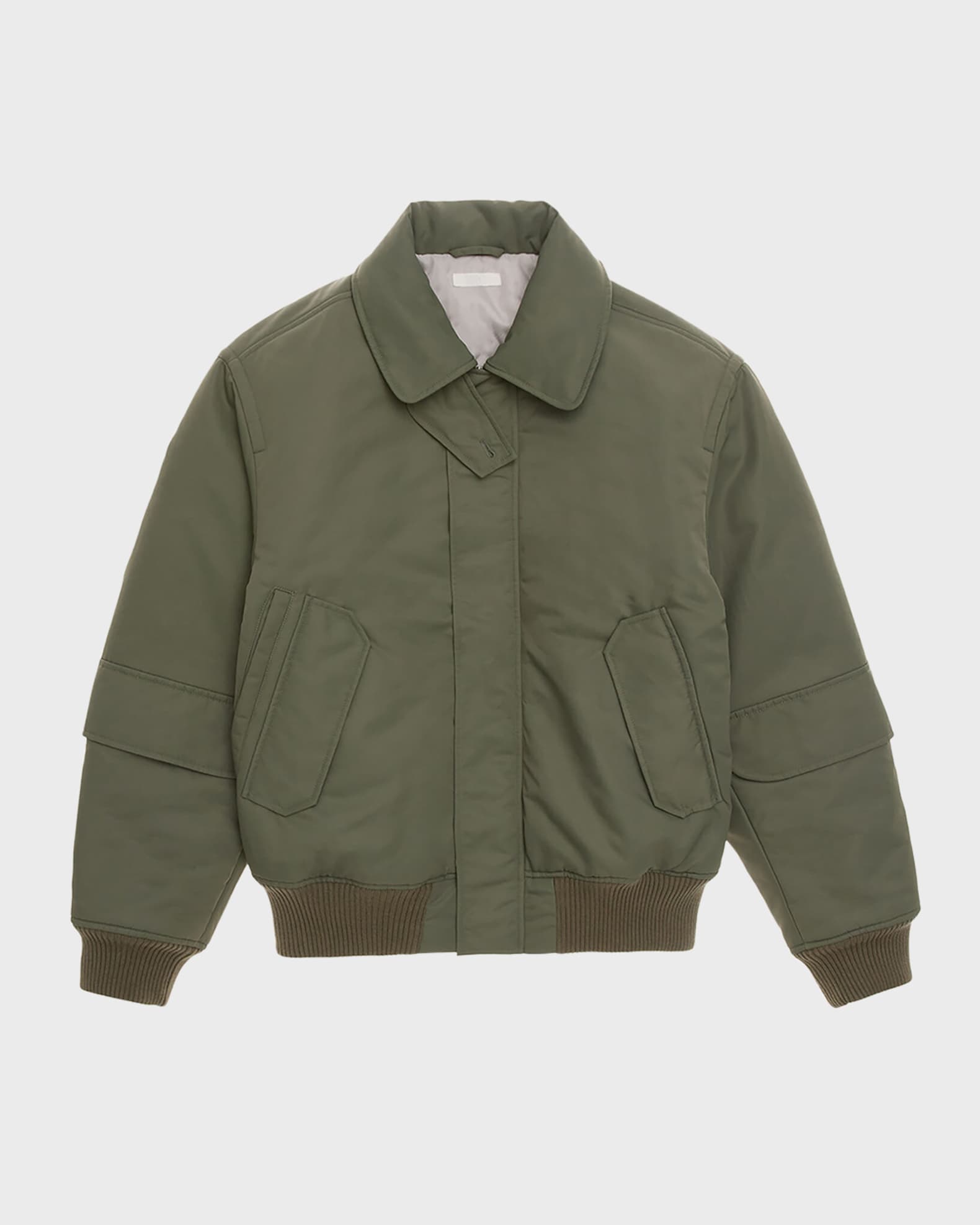 Helmut Lang Men's Nylon Flight Jacket | Neiman Marcus