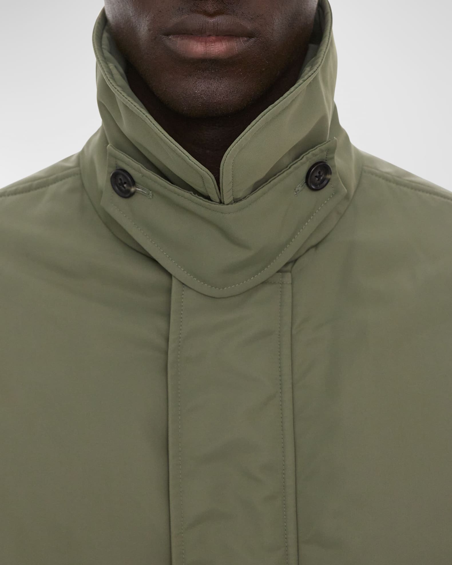 Helmut Lang Men's Nylon Flight Jacket | Neiman Marcus