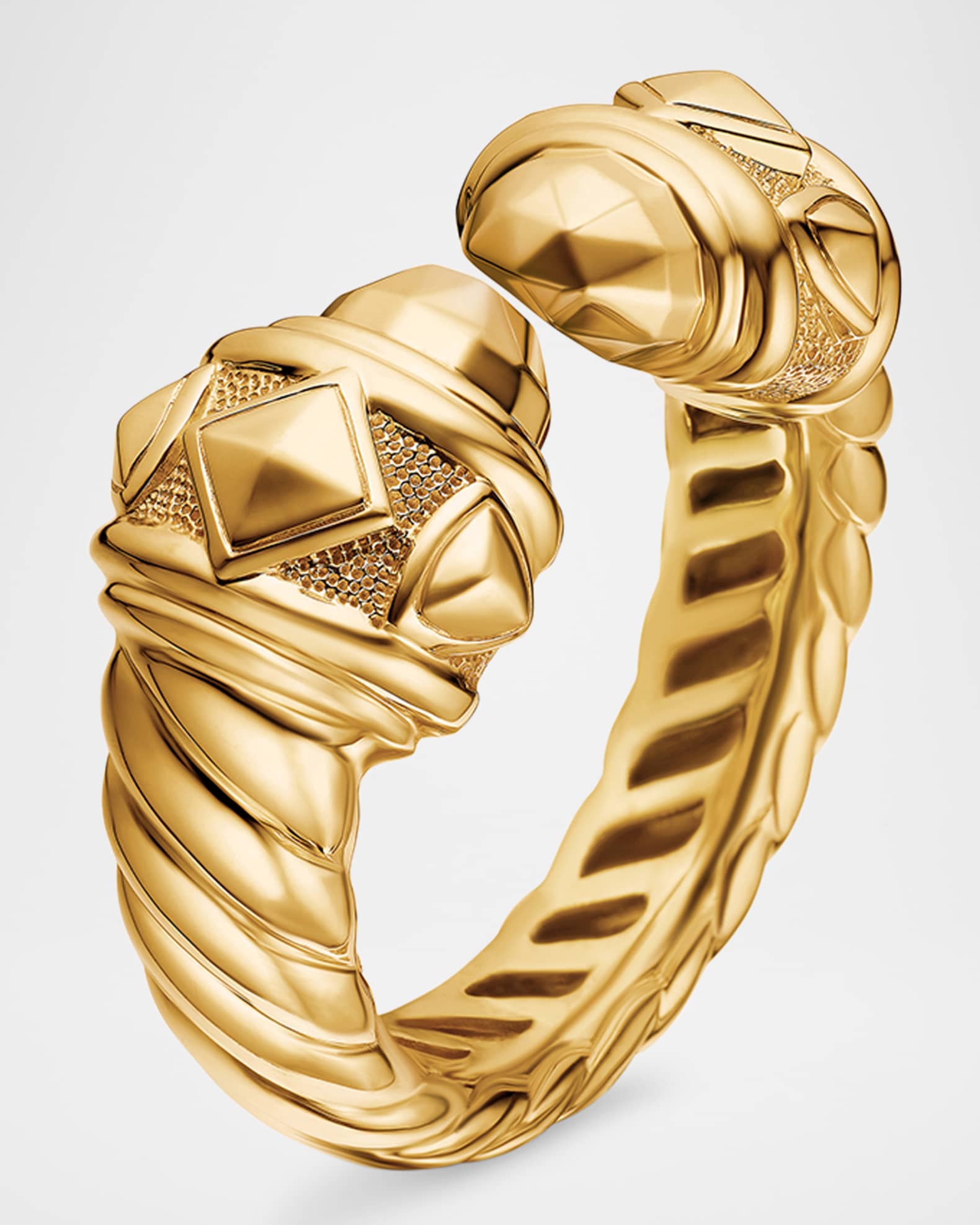 David Yurman Renaissance Ring in 18K Gold, 6.5mm | Neiman Marcus