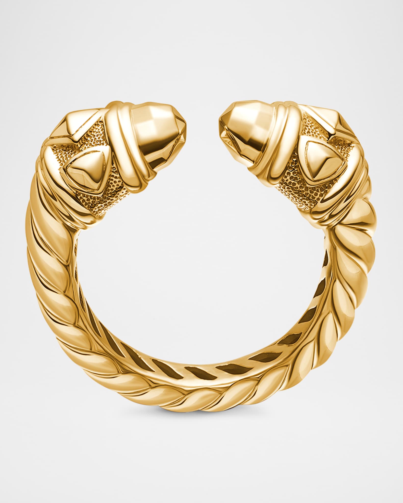 David Yurman Renaissance Ring in 18K Gold, 6.5mm | Neiman Marcus
