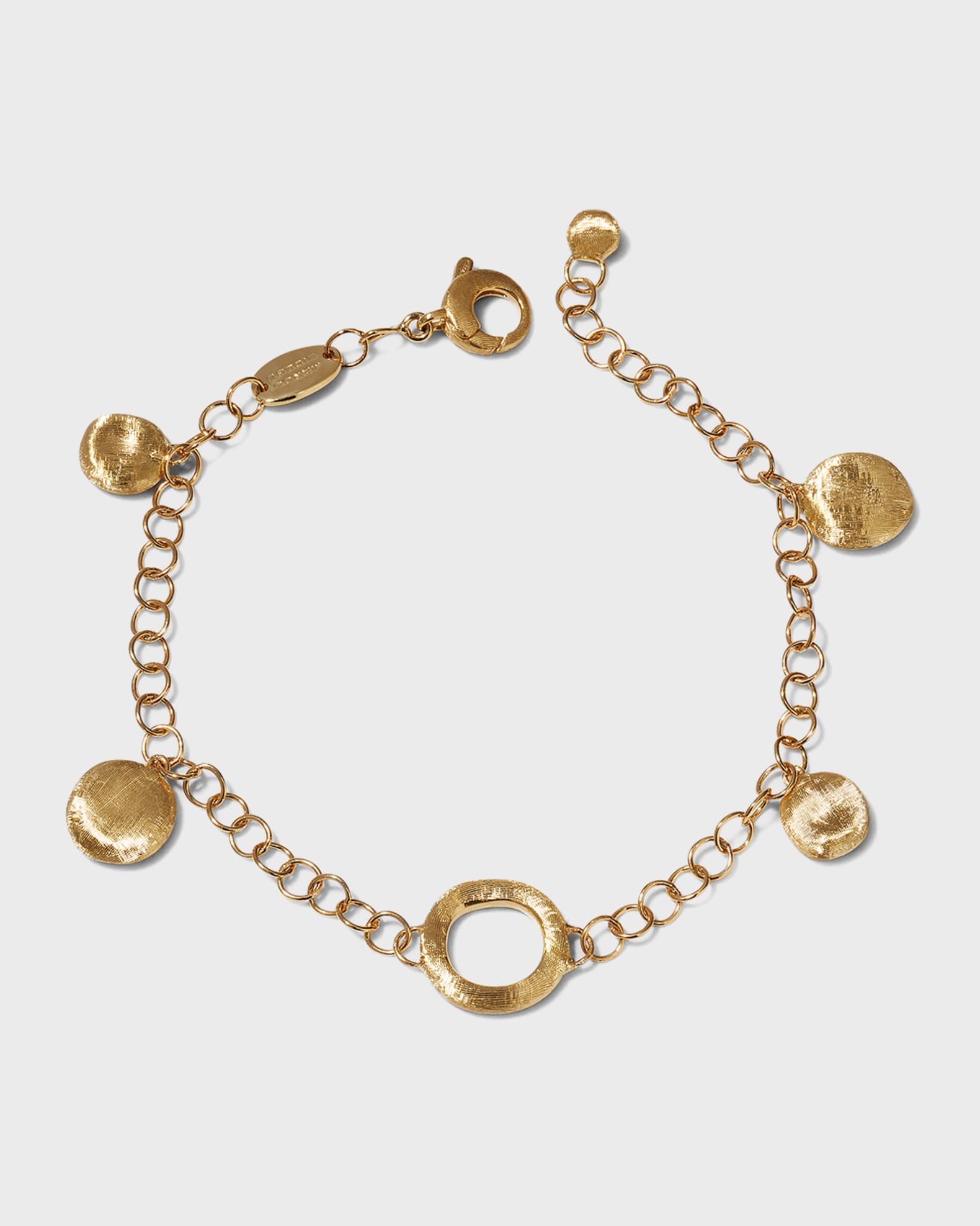 Marco Bicego 18k Jaipur Yellow Gold Charm Bracelet | Neiman Marcus