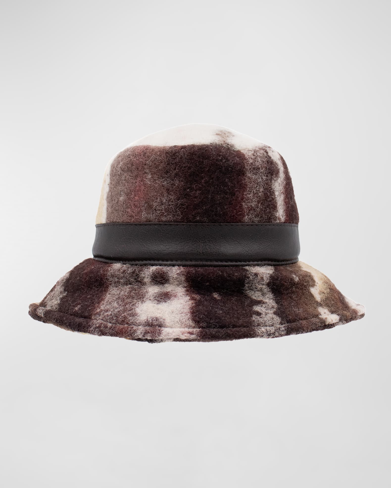 Surell Accessories Italian Wool Bucket Hat | Neiman Marcus