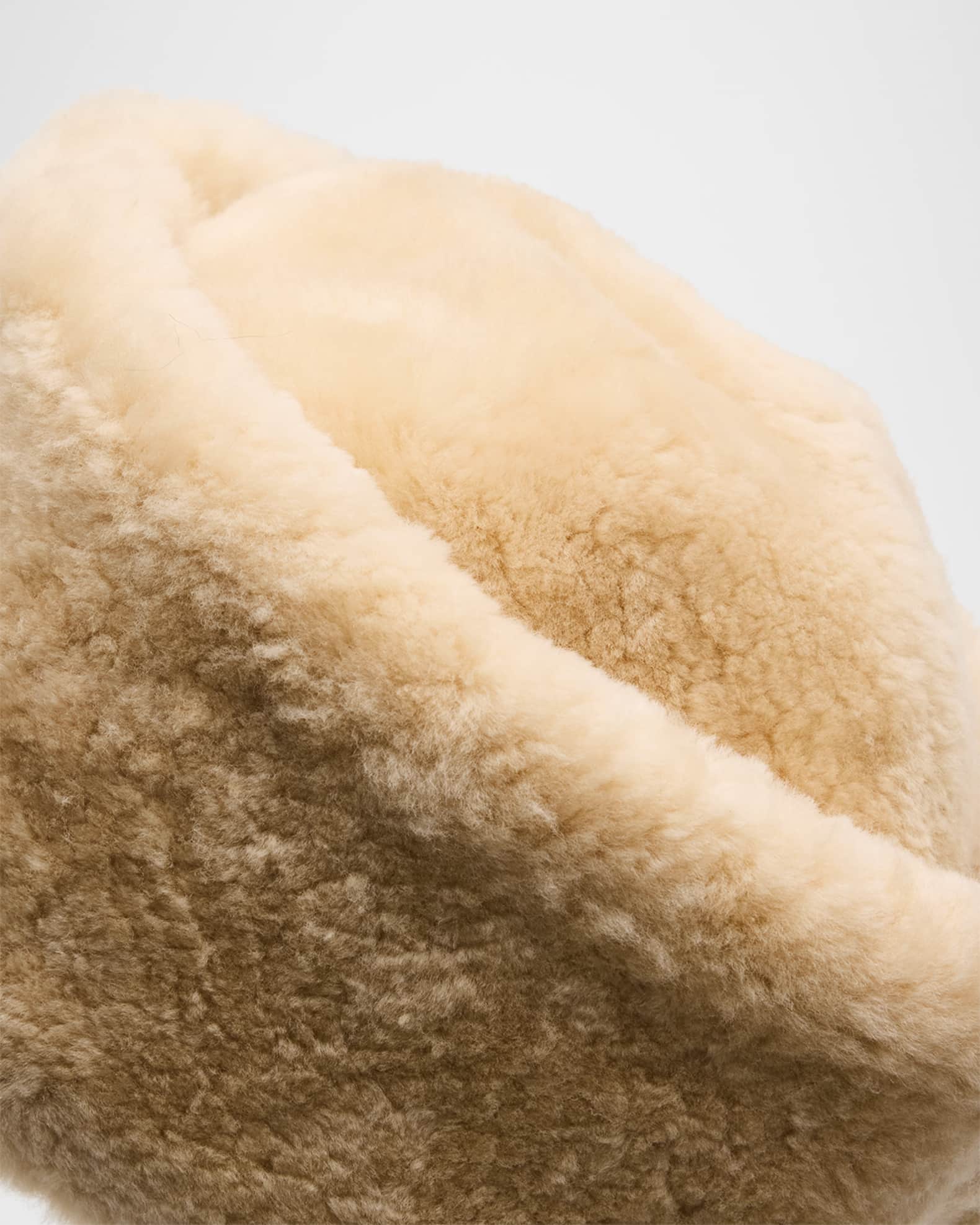 Surell Accessories Sheepskin Shearling Beanie | Neiman Marcus