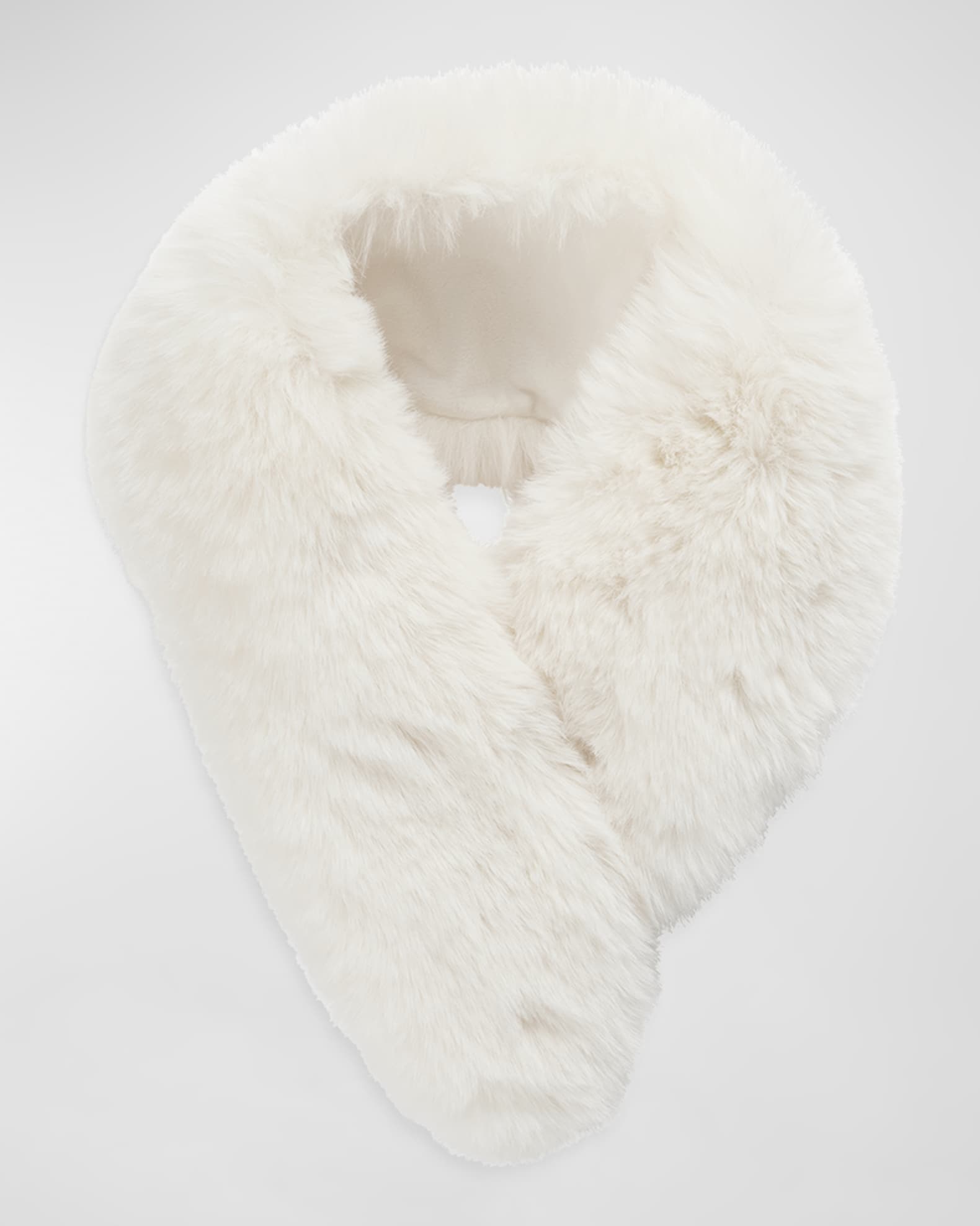 Fabulous Furs Chateau Faux Fur Clip Scarf | Neiman Marcus