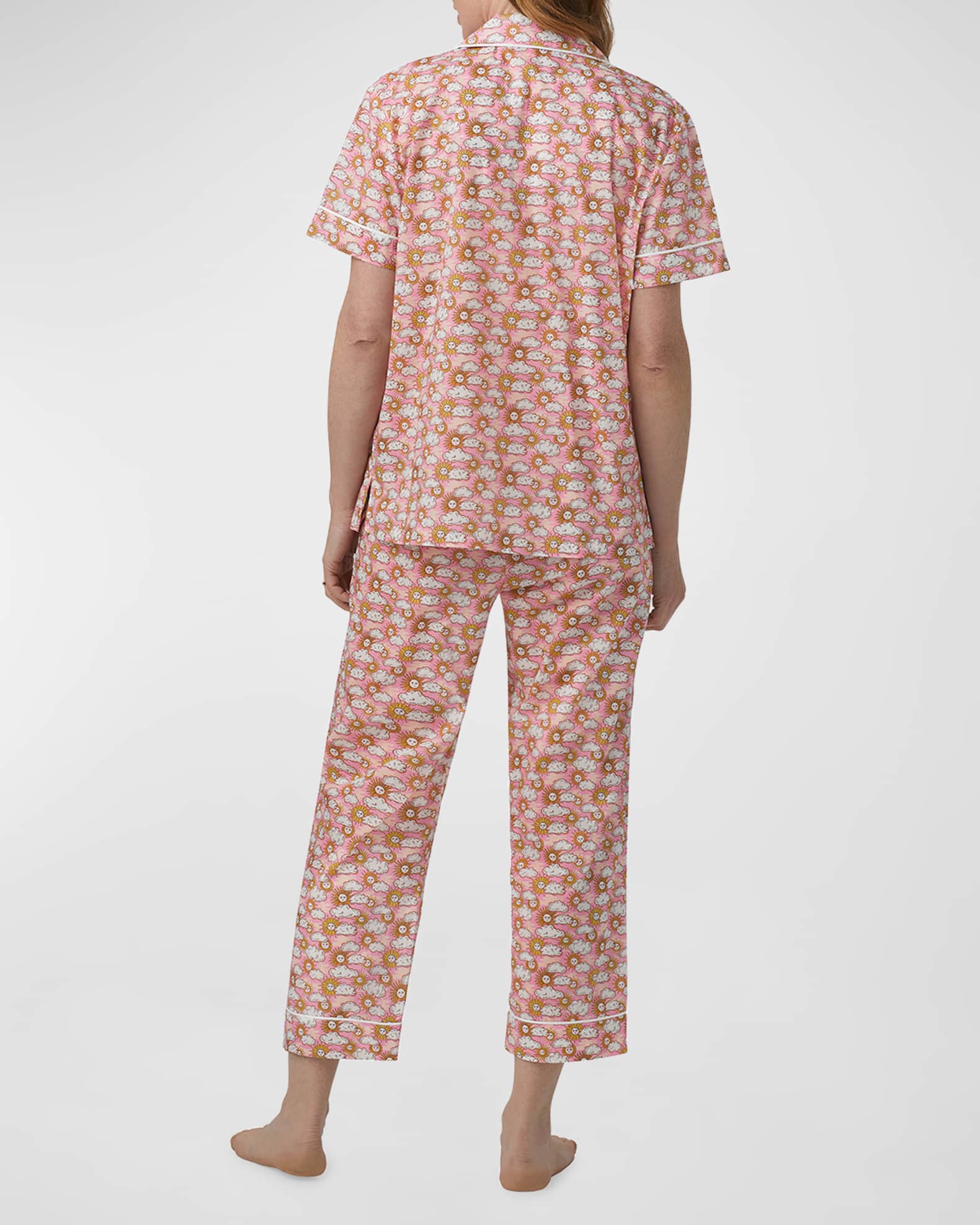 BedHead Pajamas x Liberty of London Fabrics Cropped Pajama Set | Neiman ...