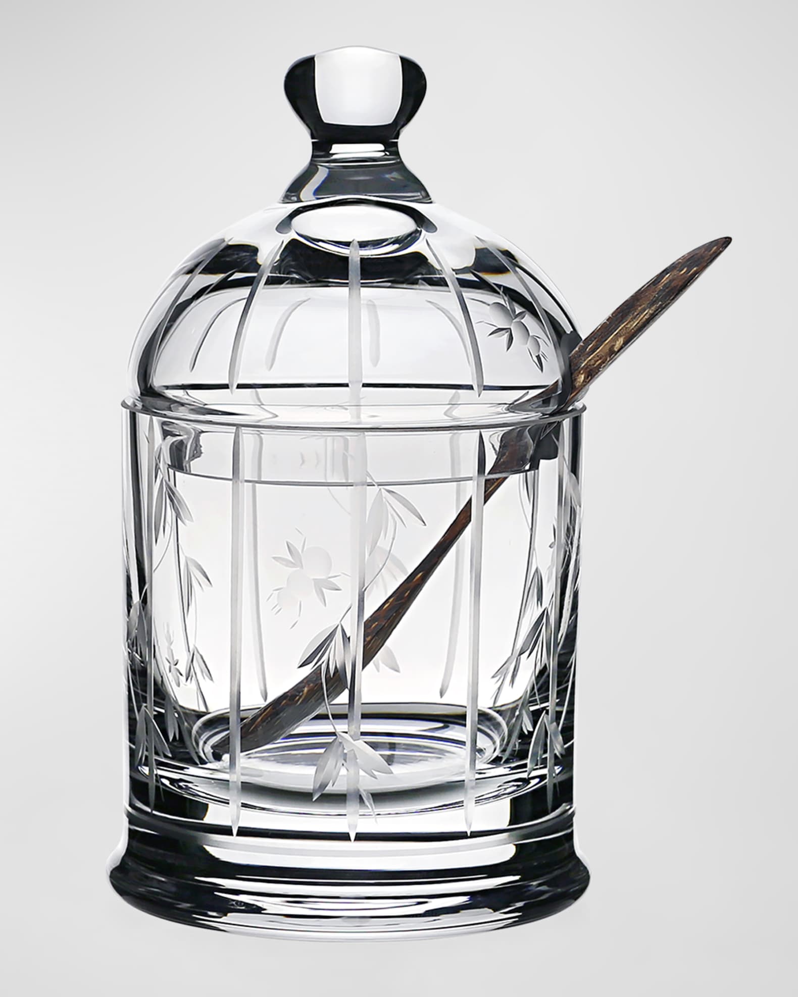 William Yeoward Crystal Abby Honey Jar with Spoon, 8 oz. | Neiman Marcus