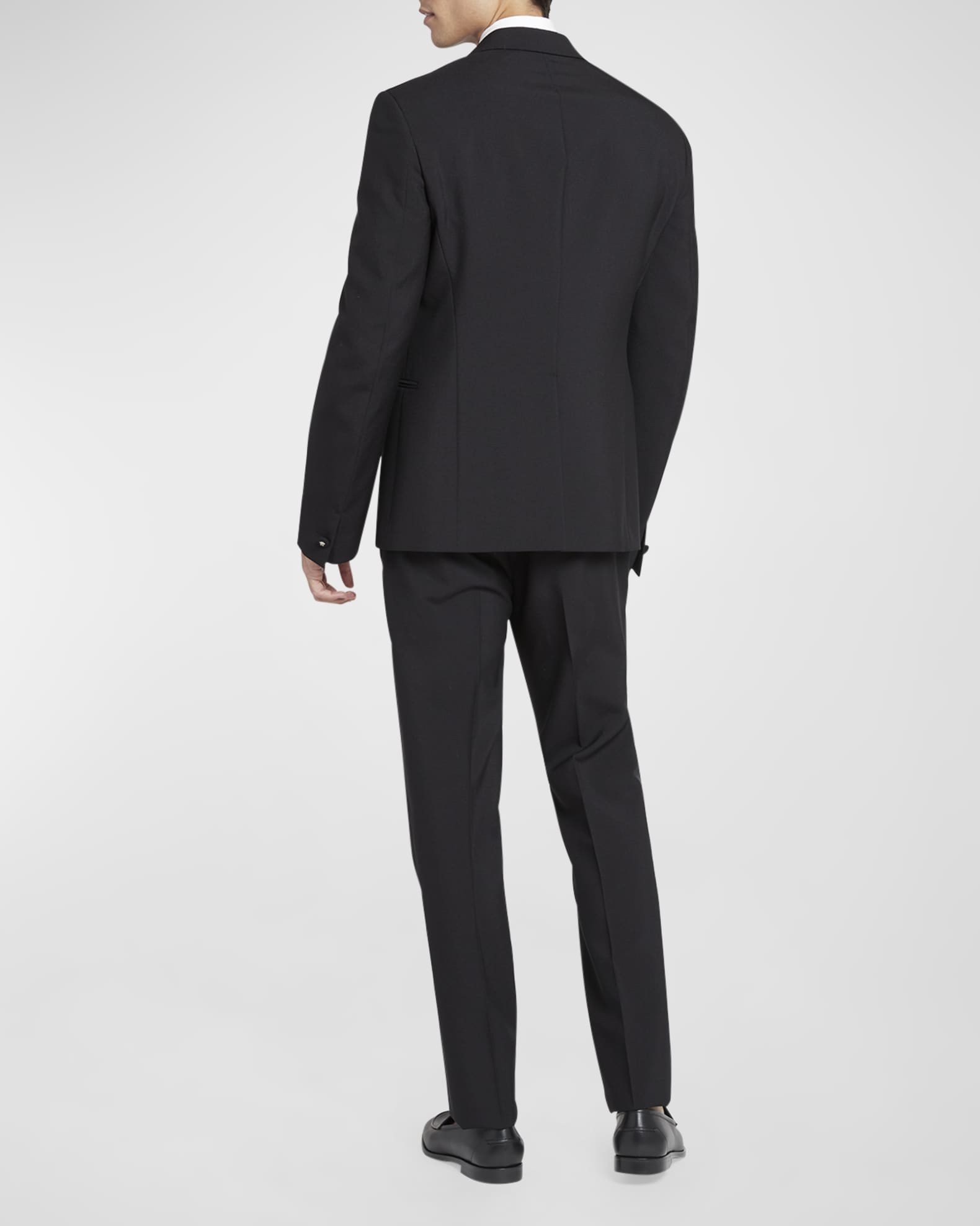 Versace Men's Beaded Peak-Lapel Tuxedo Jacket | Neiman Marcus