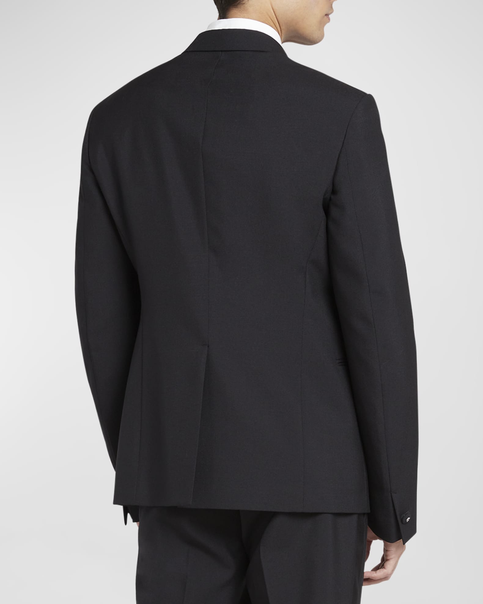 Versace Men's Beaded Peak-Lapel Tuxedo Jacket | Neiman Marcus