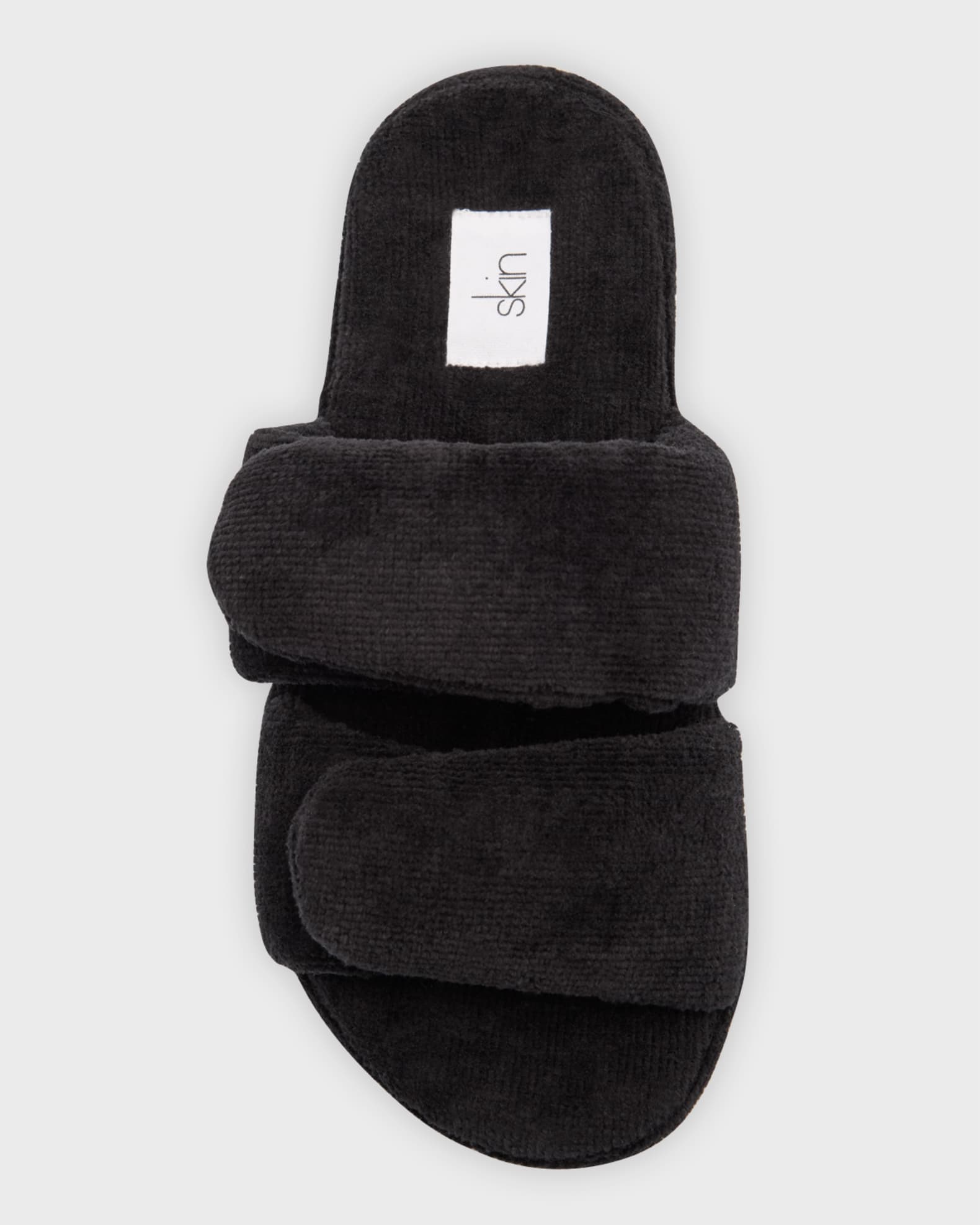 Skin Val Double-Strap Faux Fur Slide | Neiman Marcus